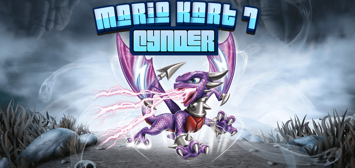 Cynder from Skylanders Mod for Mario Kart 7 | MK7 Mods