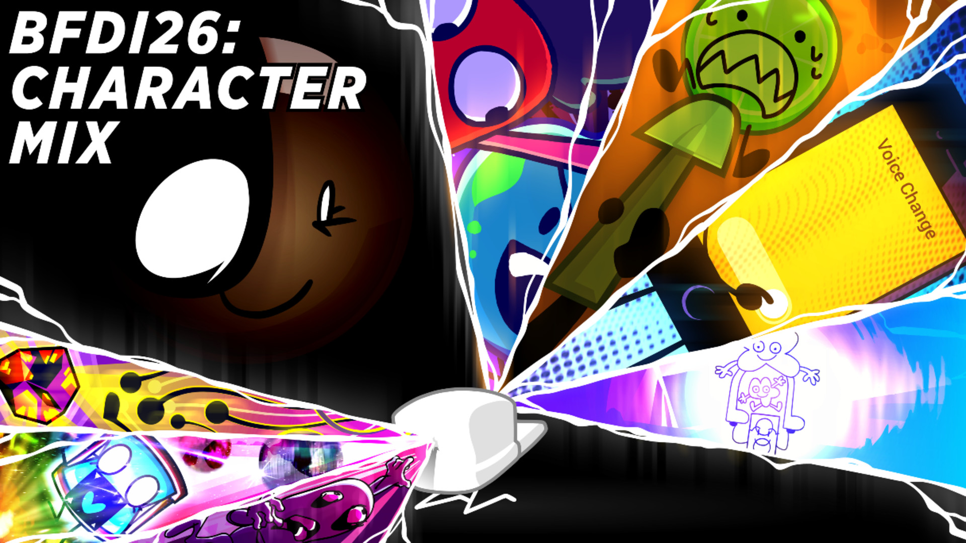 BFDI 26 (CHARACTER MIX UPDATE!) Mod for Friday Night Funkin' | FNF Mods
