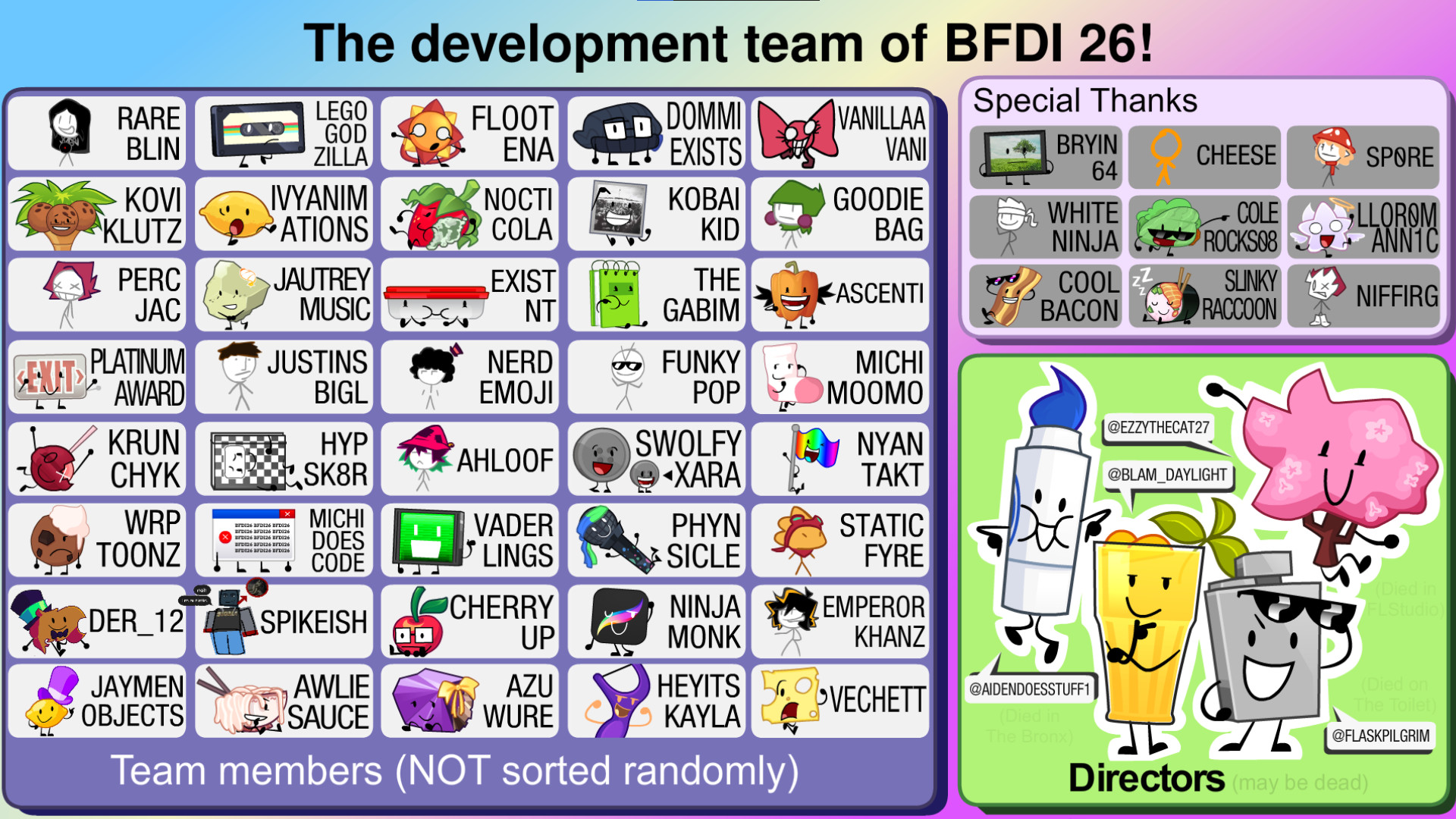 BFDI 26 (CHARACTER MIX UPDATE!) Mod for Friday Night Funkin' | FNF Mods