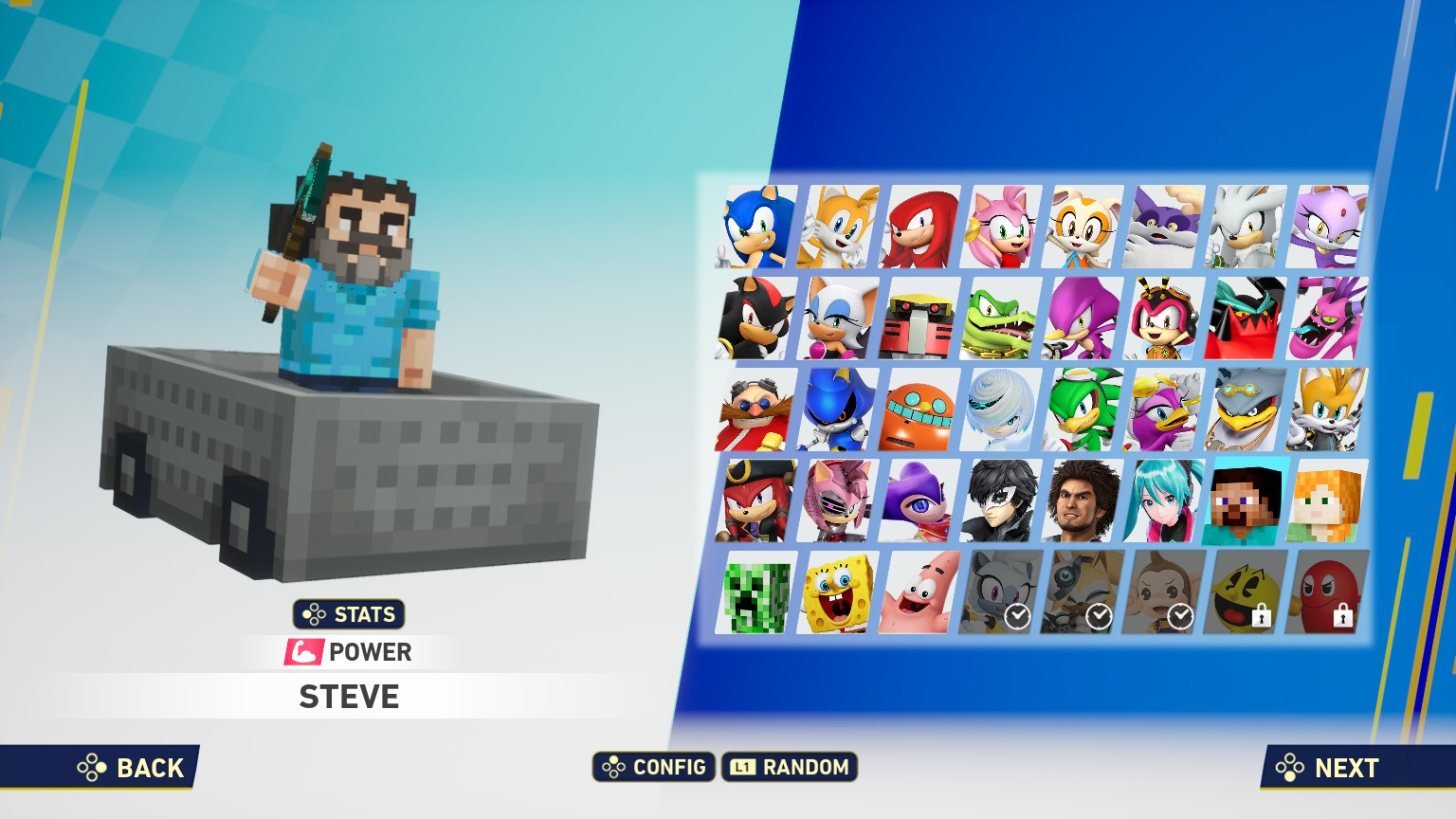 Movie Steve Mod for Sonic Racing: CrossWorlds | SR:CW Mods