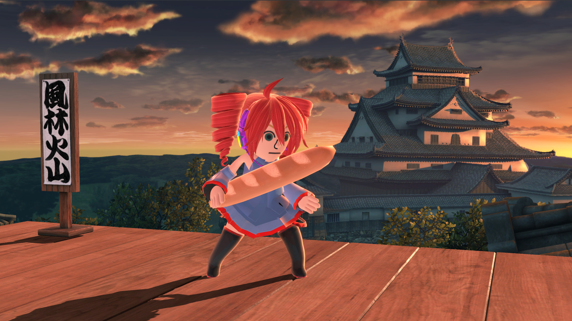 Kasane Teto Mii (Full Outfit) Mod for Super Smash Bros. Ultimate | SSBU ...