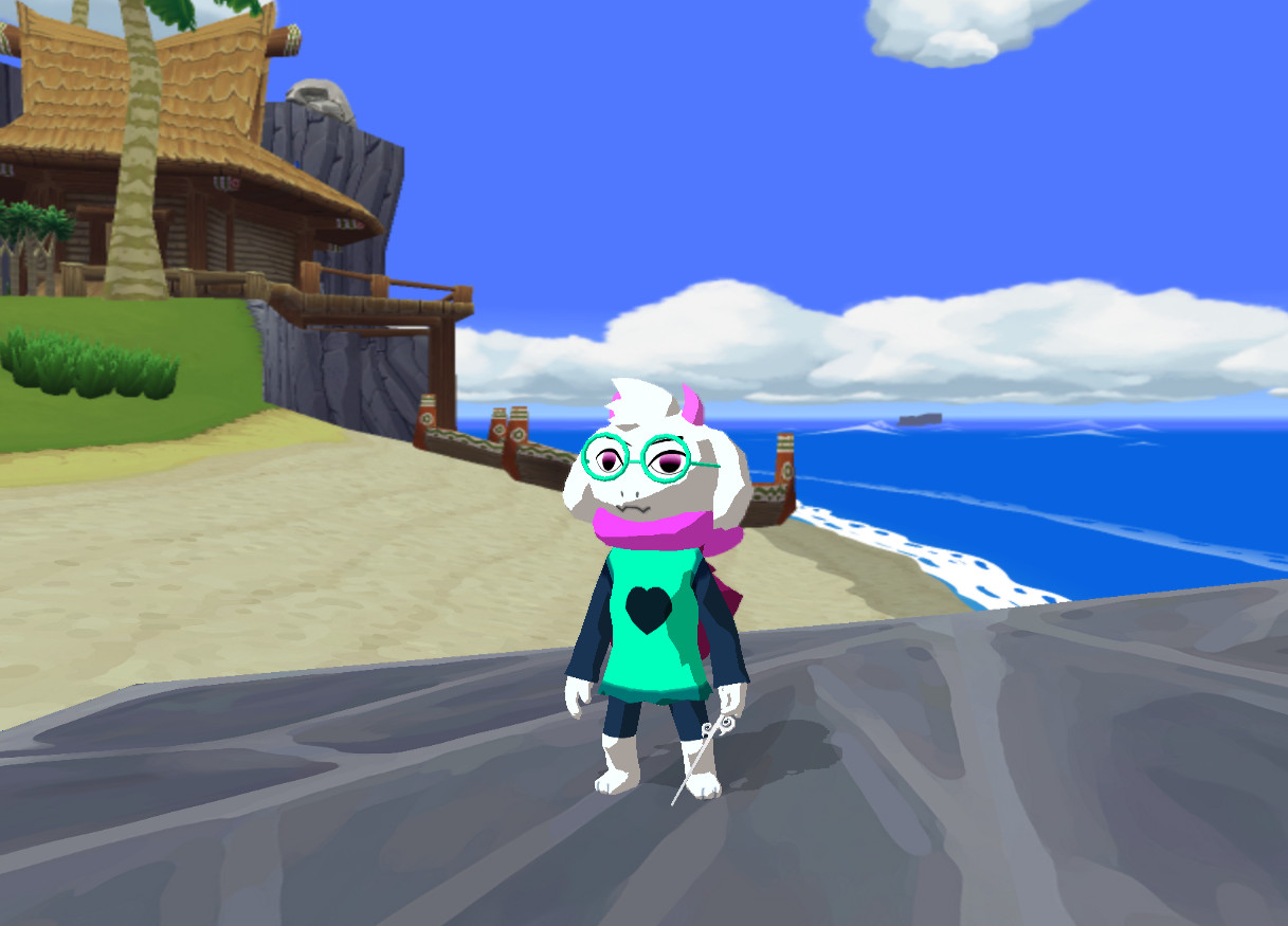 Ralsei Mod for The Legend of Zelda: The Wind Waker | Wind Waker Mods