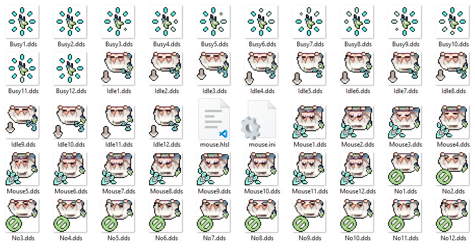 Firefly Dynamic Cursor (4 Forms) Mod for Honkai Star Rail | HSR Mods