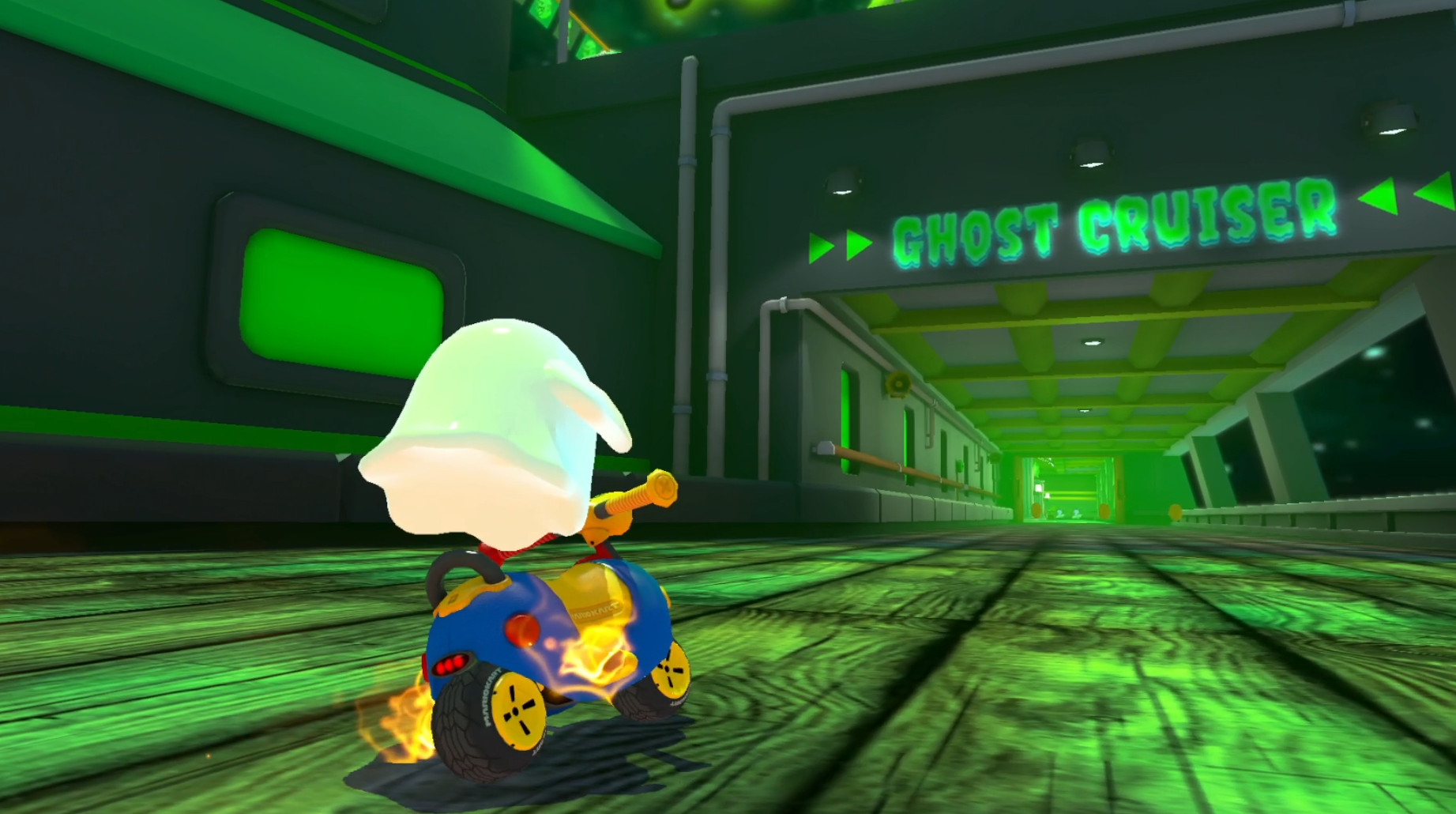 Ghost Cruiser MK8D Mod for Mario Kart 8 Deluxe | MK8D Mods