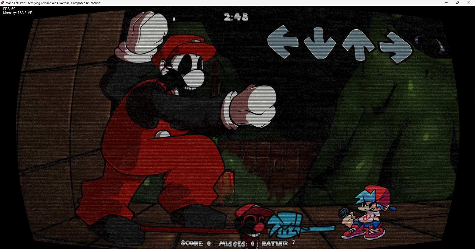 MARIO FNF PORT RESTORED (OLD PAGE) Mod for Friday Night Funkin' | FNF Mods