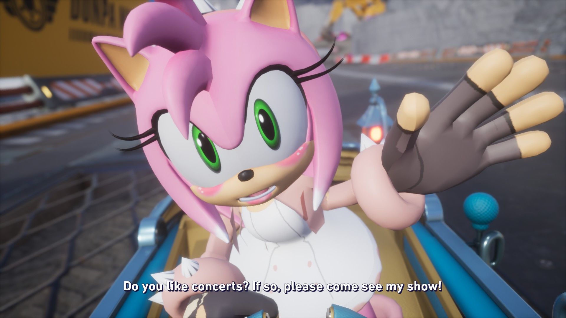 Elphelt Voice Over Amy Mod for Sonic Racing: CrossWorlds | SR:CW Mods