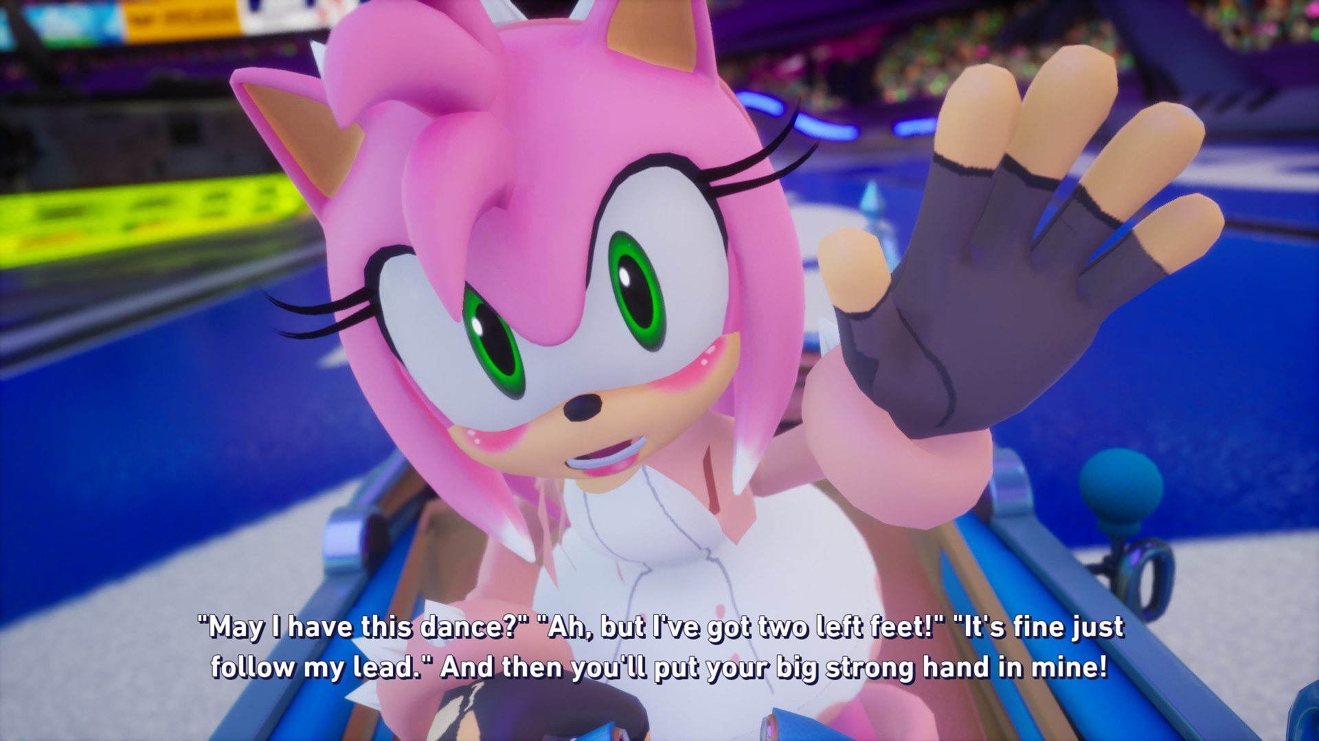 Elphelt Voice Over Amy Mod for Sonic Racing: CrossWorlds | SR:CW Mods