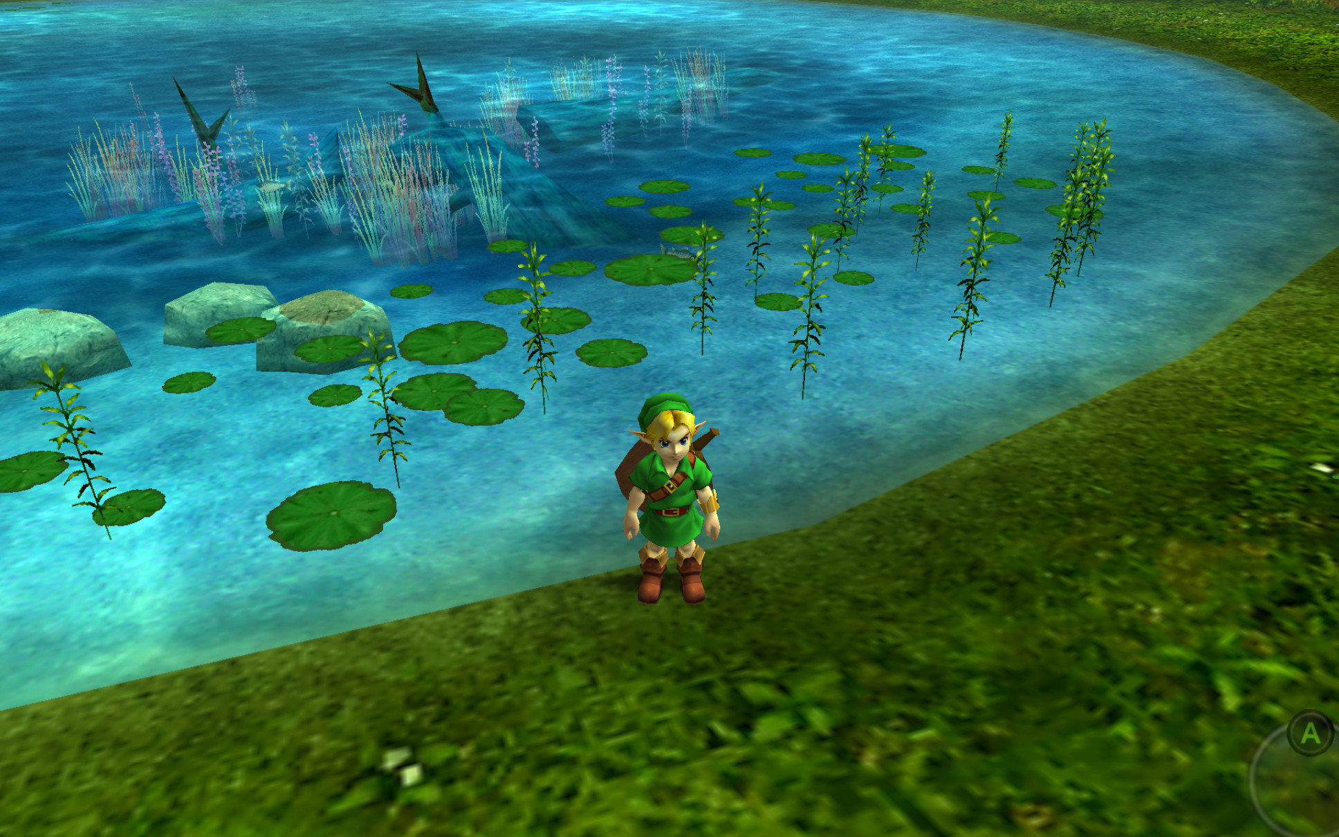 Seasons of Fishing Mod for The Legend of Zelda: Ocarina of Time 3D ...