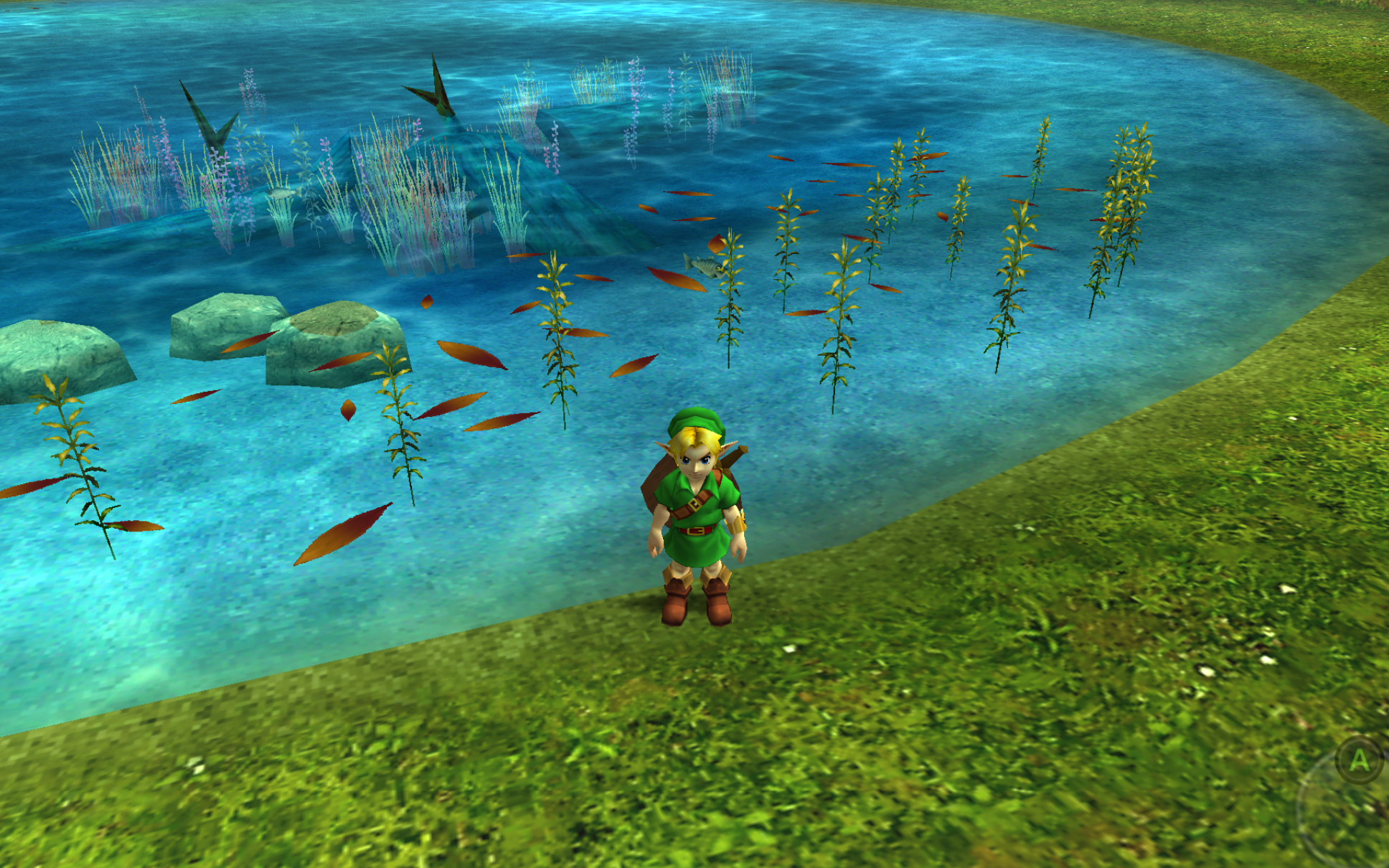Seasons of Fishing Mod for The Legend of Zelda: Ocarina of Time 3D ...