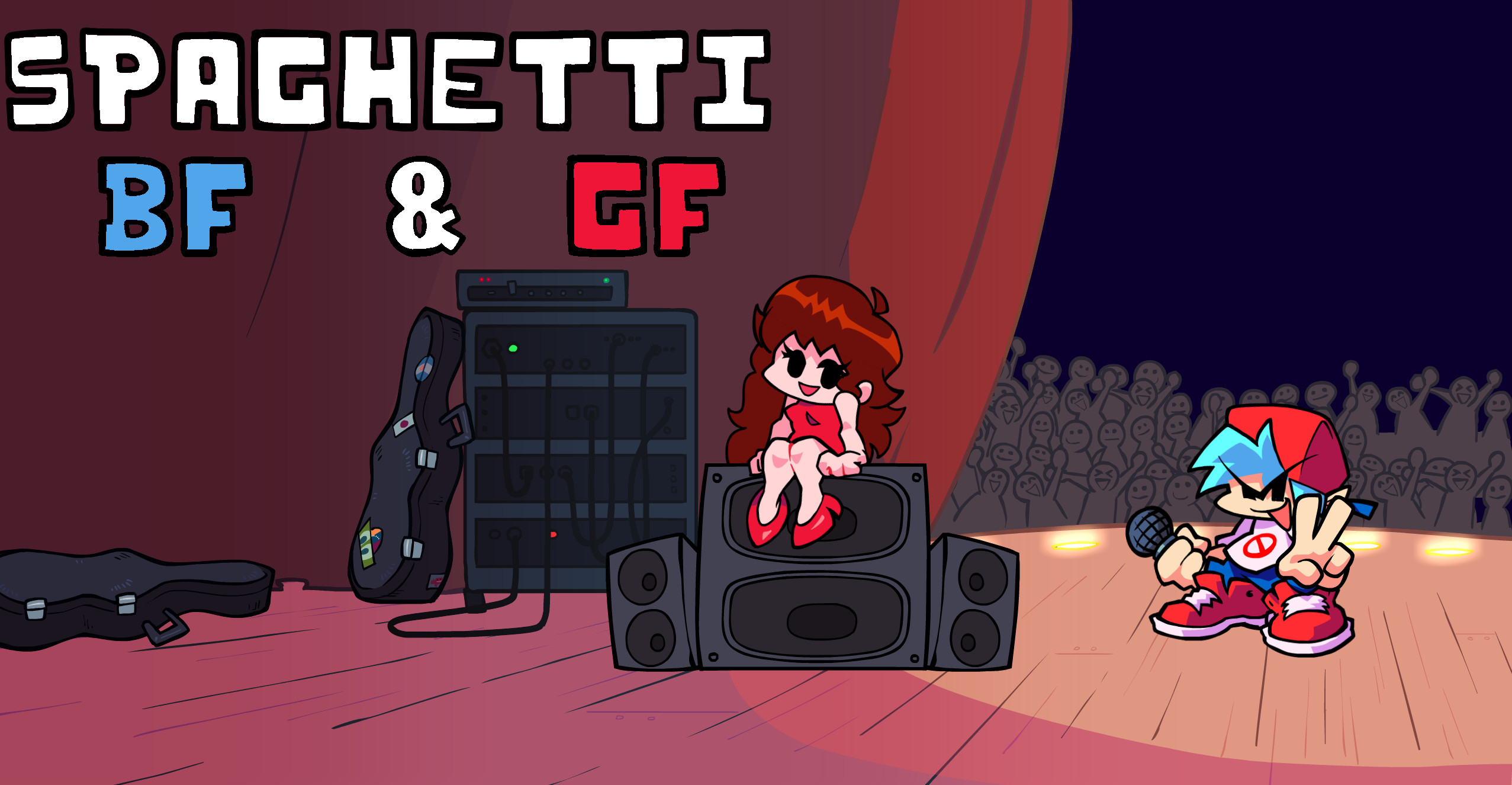SPAGHETTI BF & GF Mod for Friday Night Funkin' | FNF Mods