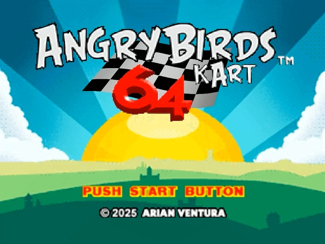 Angry Birds Kart 64 Mod for Mario Kart 64 | MK64 Mods