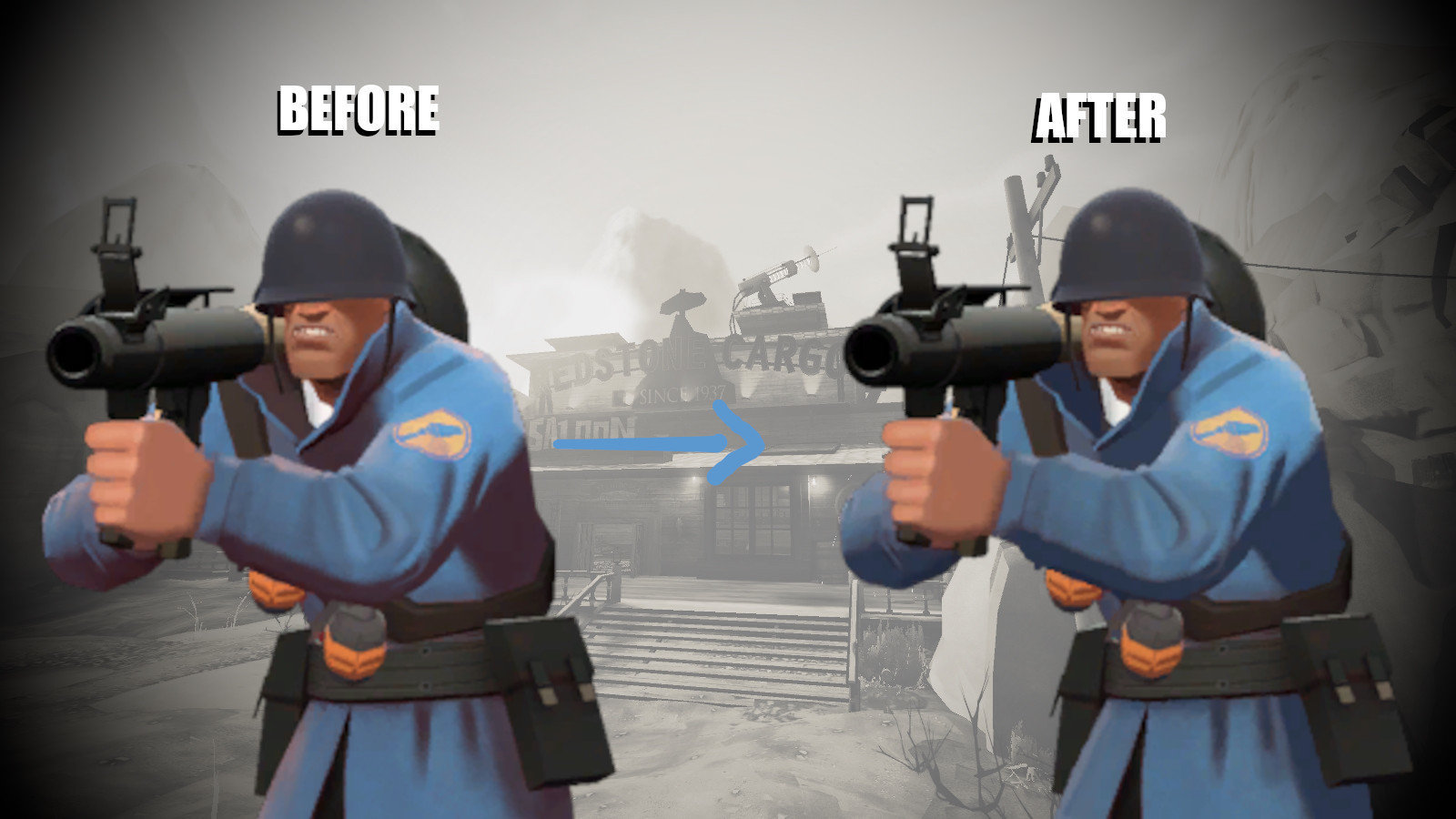Blu Team Class Icons Lighting Fixes Mod for Team Fortress 2 | TF2 Mods