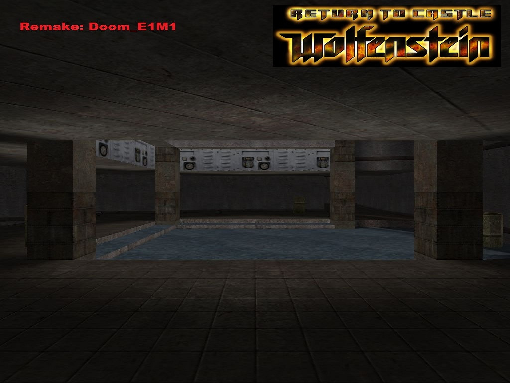Doom E1M1 (Remake) Mod for Return to Castle Wolfenstein | RTCW Mods