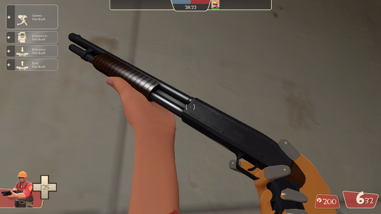 Remington 870 over Shotgun Mod for Team Fortress 2 | TF2 Mods