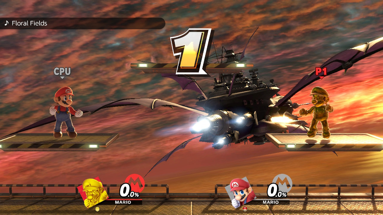 Ultimate Style Render for Gold Mario Mod for Super Smash Bros. Ultimate ...