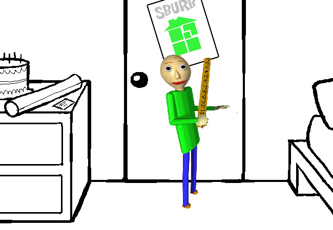 (0.13.1) Homestuck Sylladex Inventory Mod for Baldi's Basics | Baldi Mods