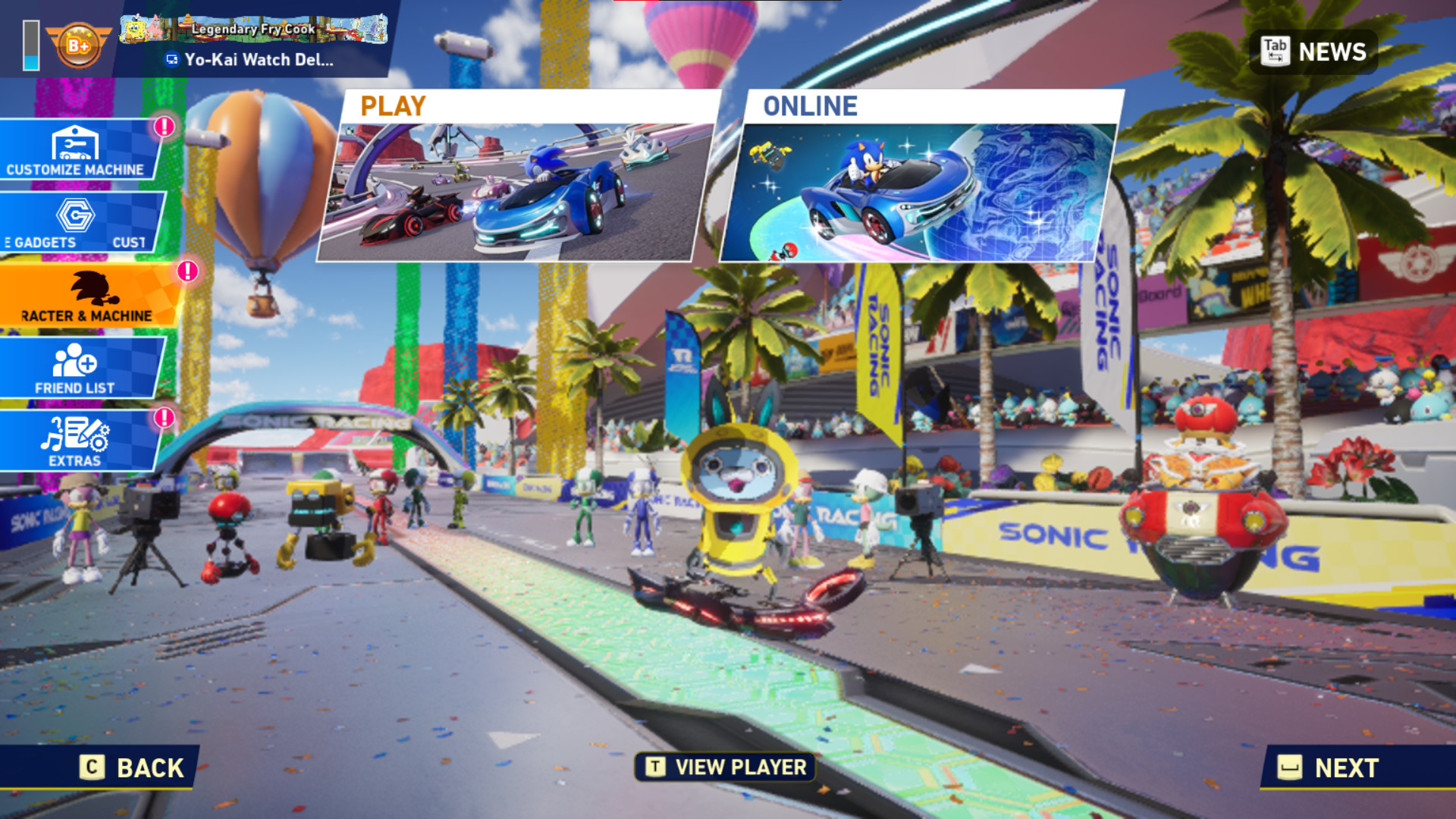 USApyon Mod for Sonic Racing: CrossWorlds | SR:CW Mods