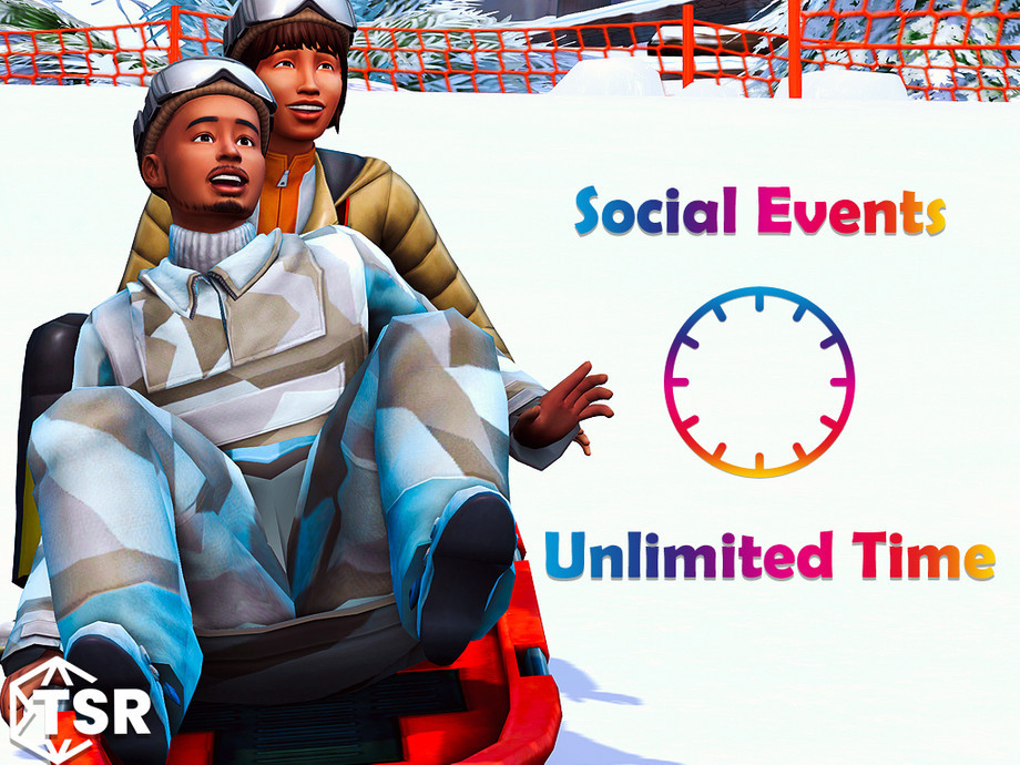 Social Events - Unlimited Time Mod for The Sims 4 | TS4 Mods