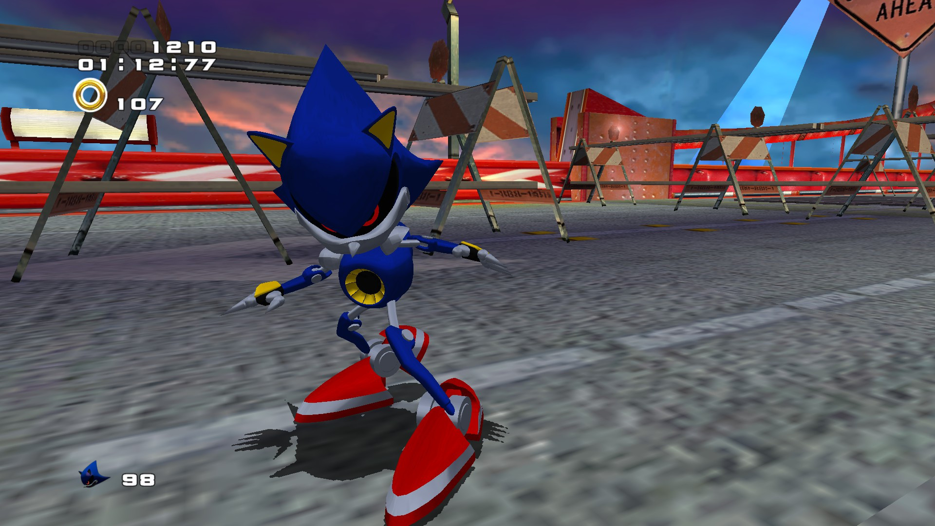 CD metal sonic redone Mod for Sonic Adventure 2 | SA2 Mods