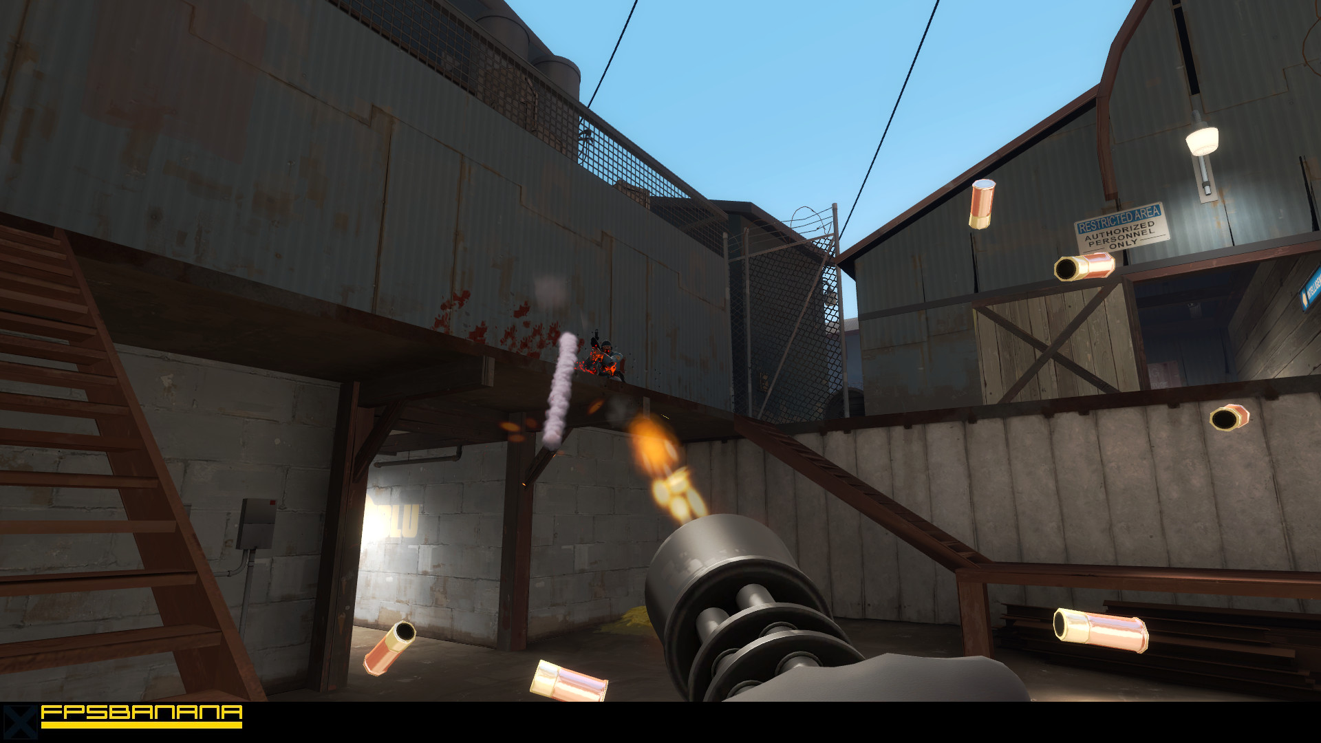 Beta Minigun Casings Mod for Team Fortress 2: Gold Rush | TF2GR Mods