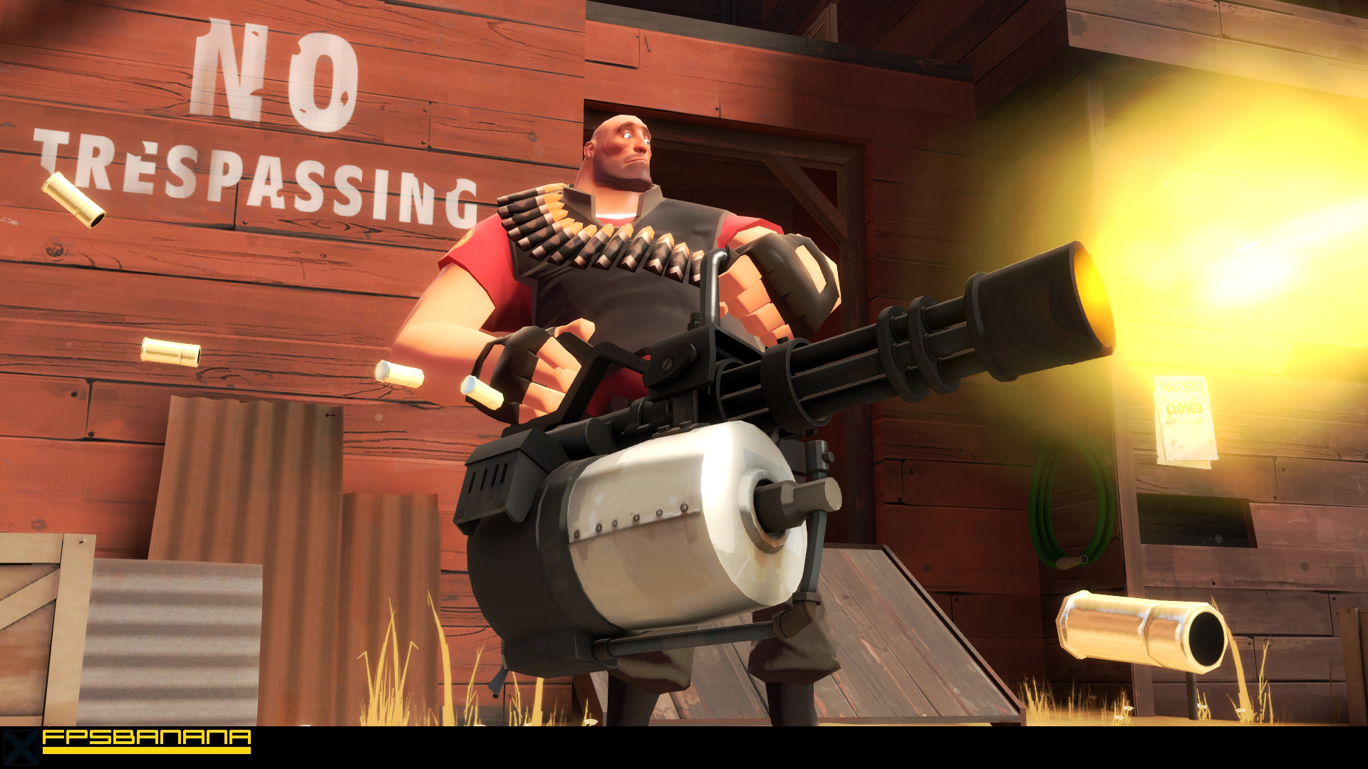 Beta Minigun Casings Mod for Team Fortress 2: Gold Rush | TF2GR Mods