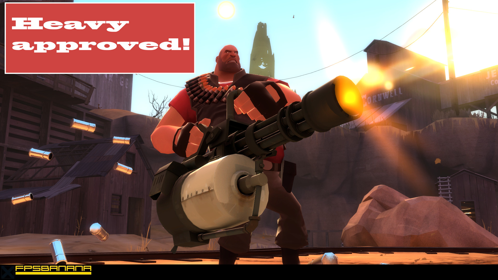 Beta Minigun Casings Mod for Team Fortress 2: Gold Rush | TF2GR Mods
