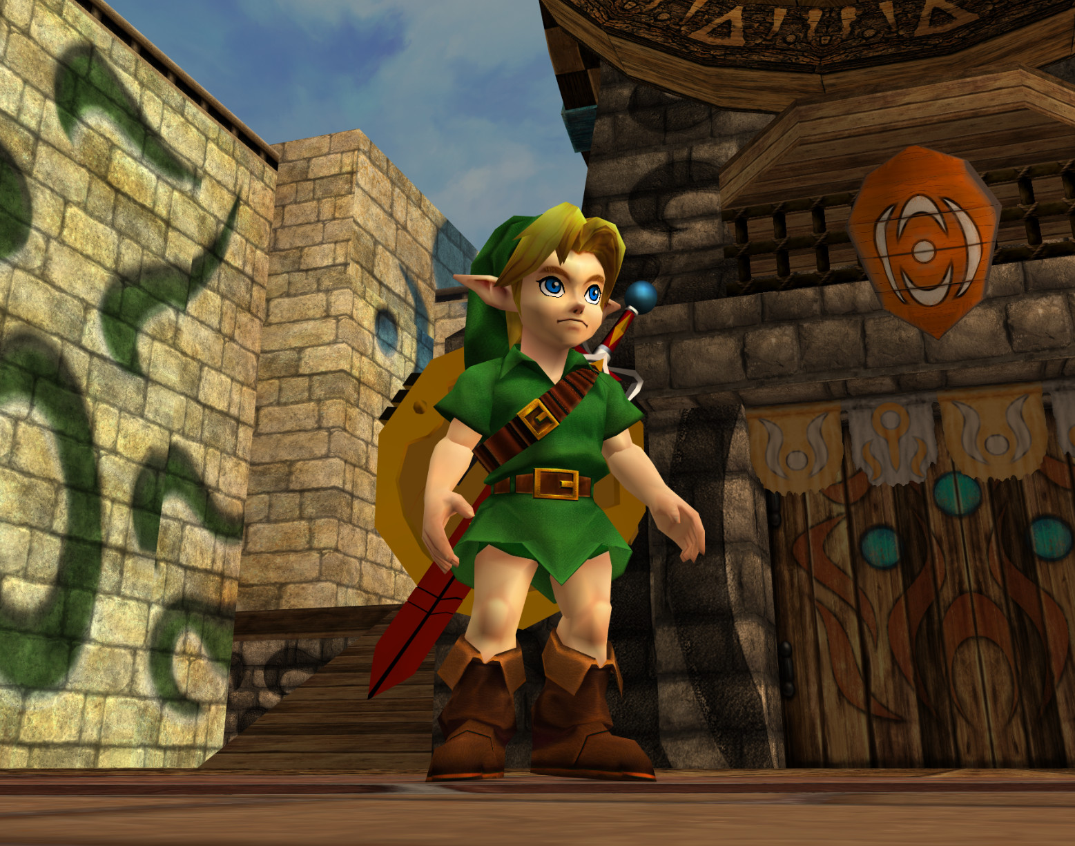 3DS Link Mod for 2Ship2Harkinian (Majora's Mask PC Port) | 2Ship Mods
