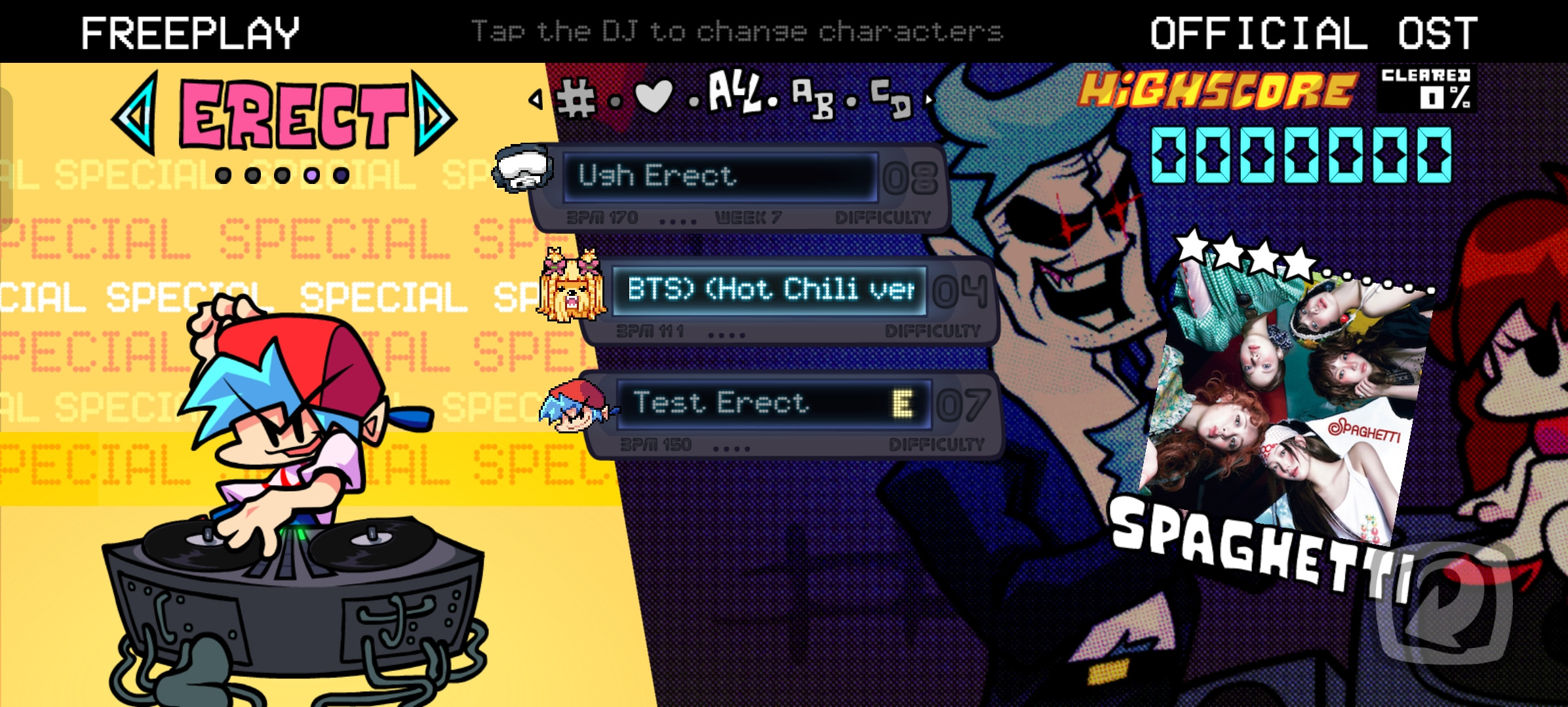 [SENSITIVE CONTENT] Spaghetti Erect | LE SSERAFIM Hot Chili Version Mod ...