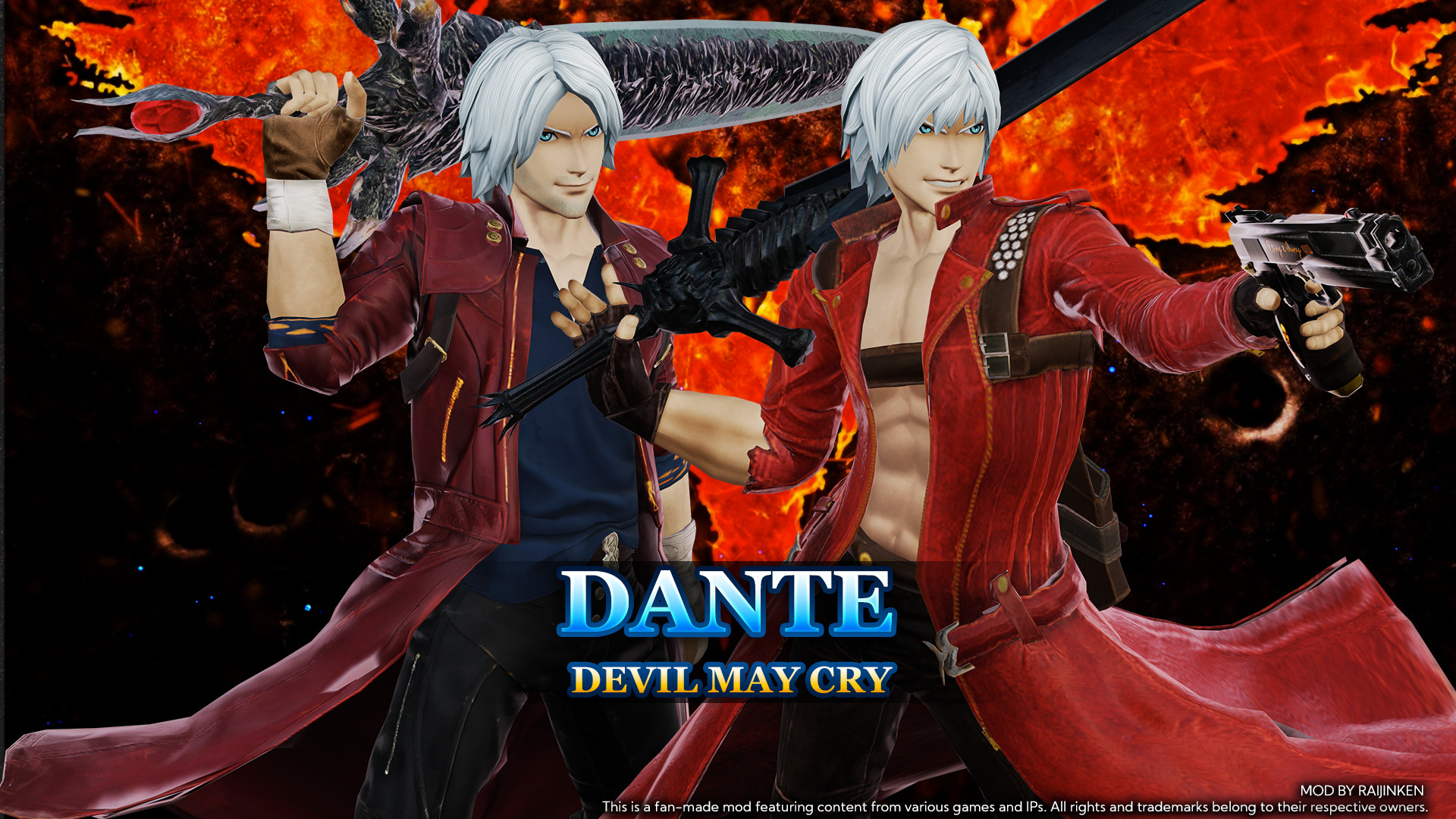 Dante Mod for Super Smash Bros. Ultimate | SSBU Mods