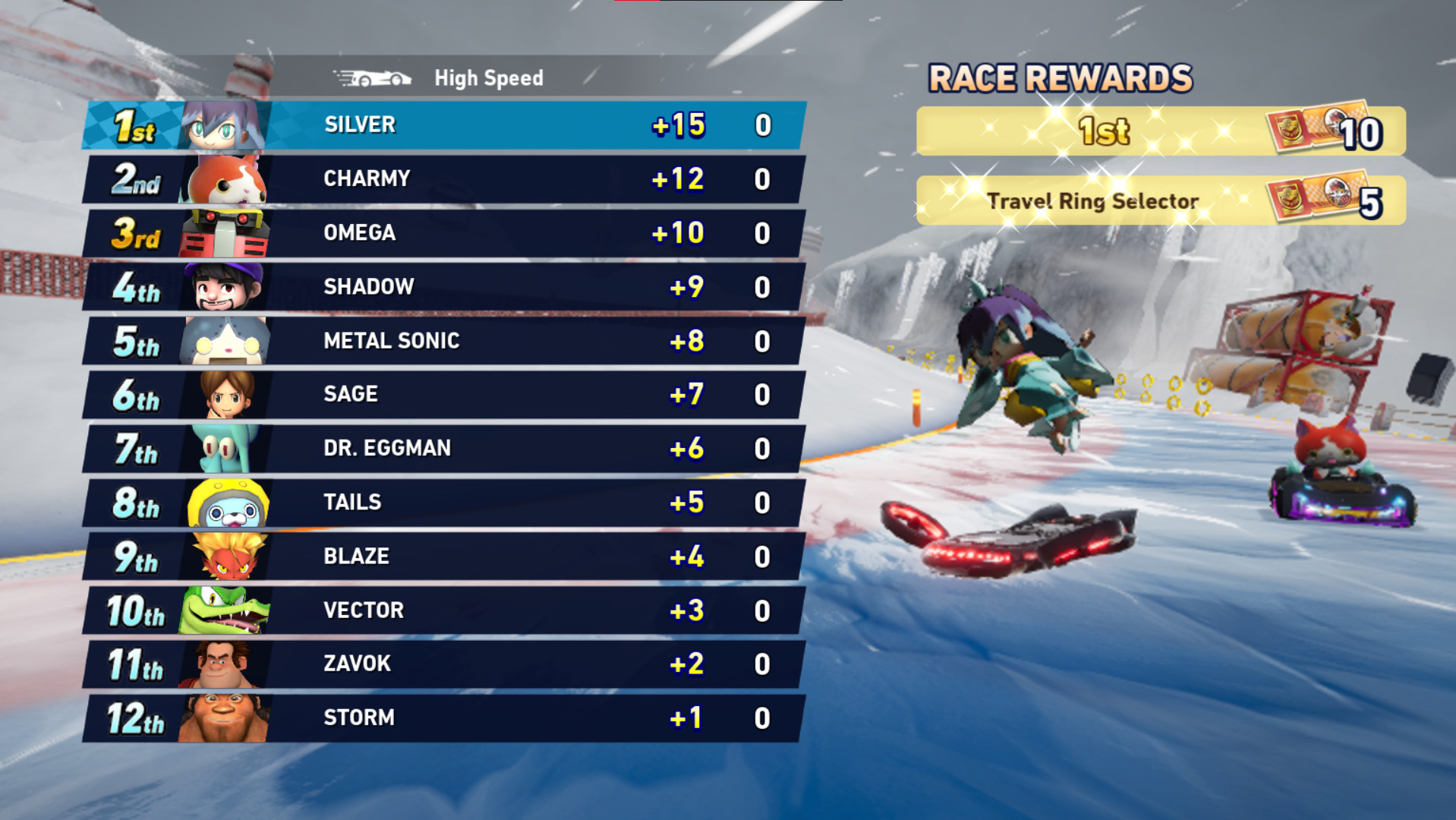 Blizzaria Mod for Sonic Racing: CrossWorlds | SR:CW Mods