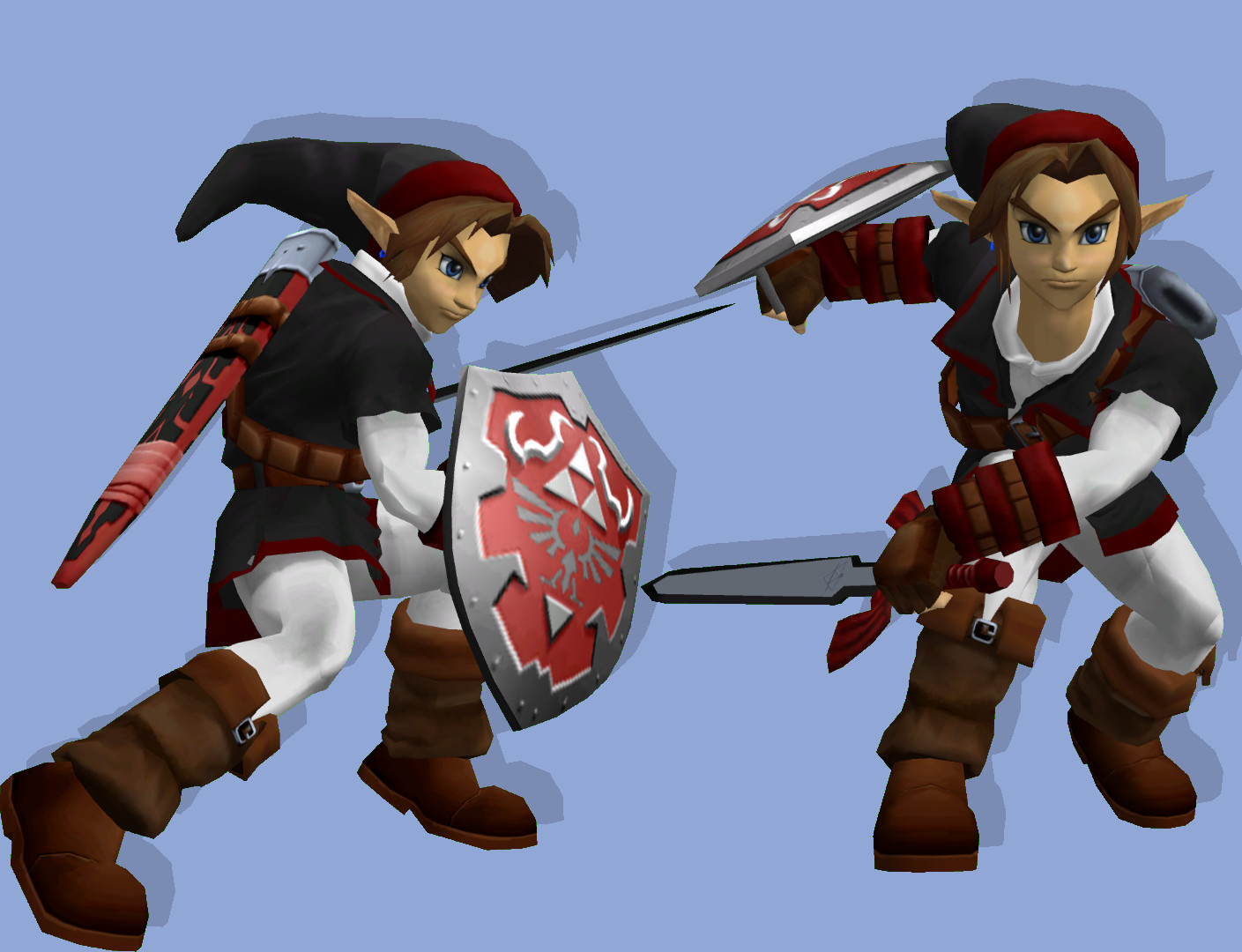 Black/Red Link Mod for Super Smash Bros. Melee | SSBM Mods