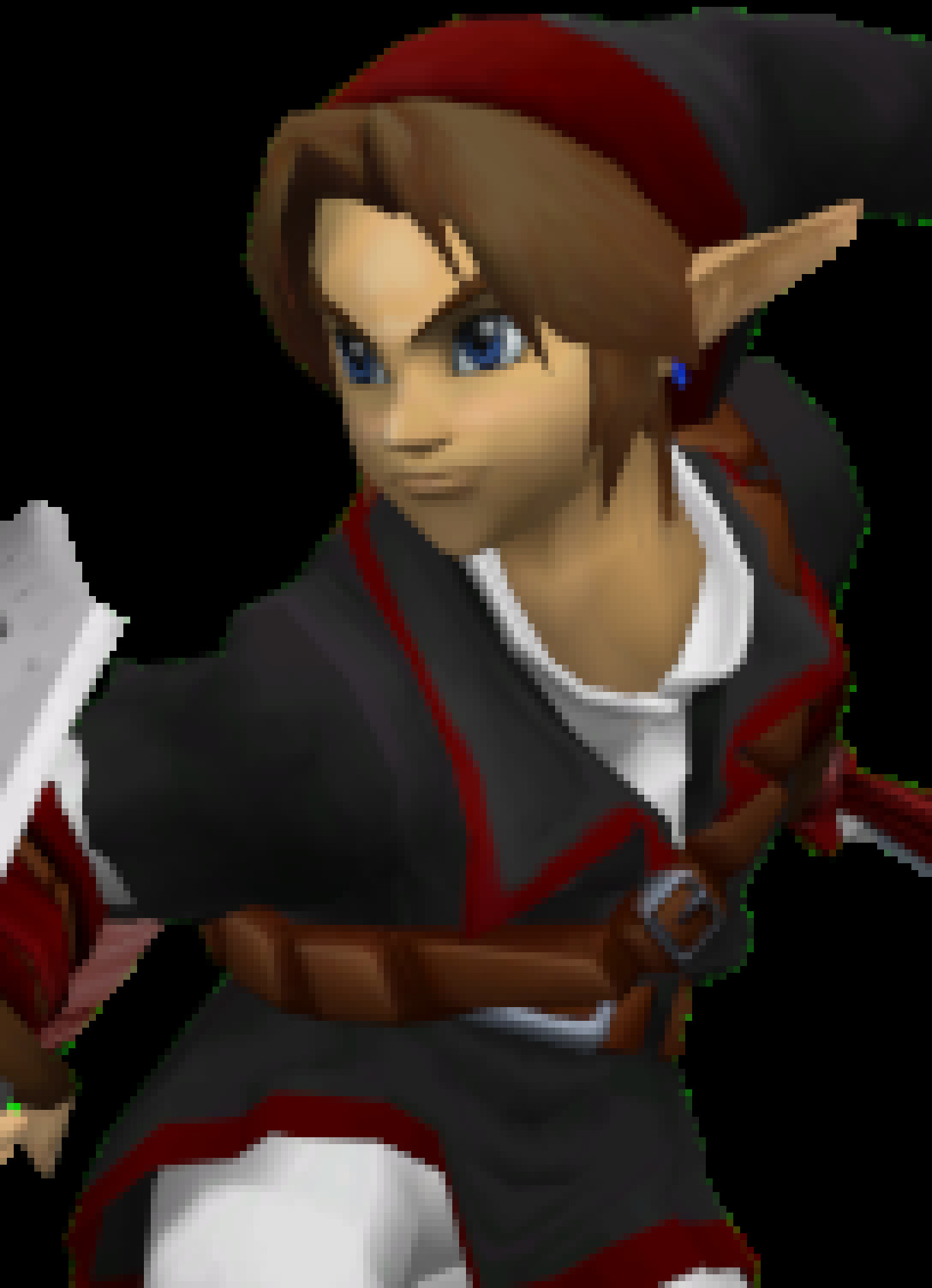 Black/Red Link Mod for Super Smash Bros. Melee | SSBM Mods