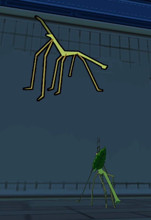 Stick bug Mod for Bomb Rush Cyberfunk | BRC Mods