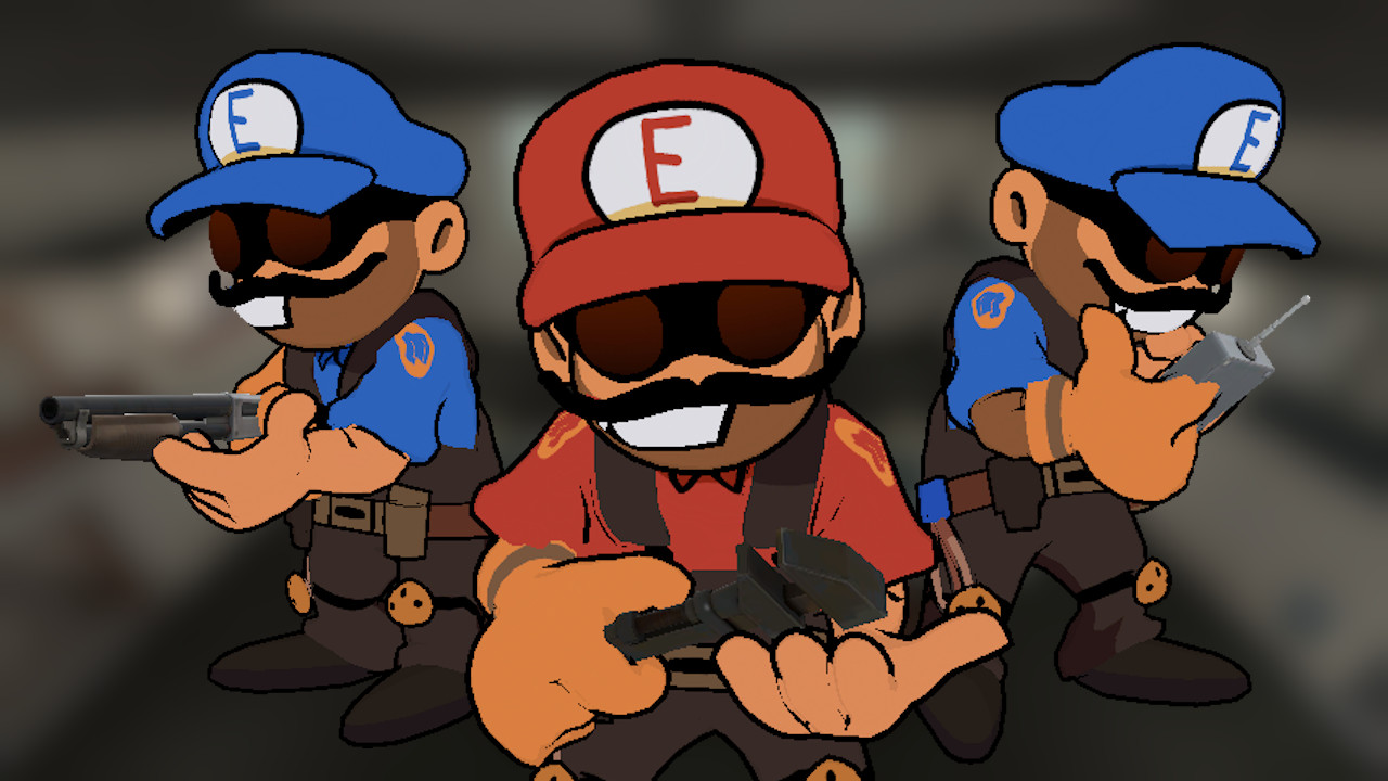 Engineer Mario Mix - [Engineer] Mod for Team Fortress 2 | TF2 Mods