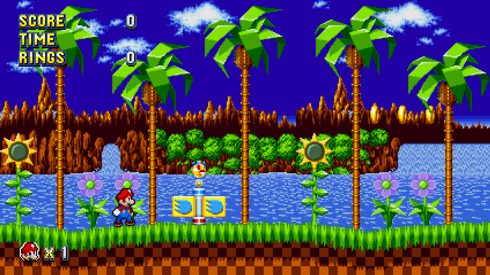 Mario In Sonic Mania Mod for Sonic Mania | SM Mods