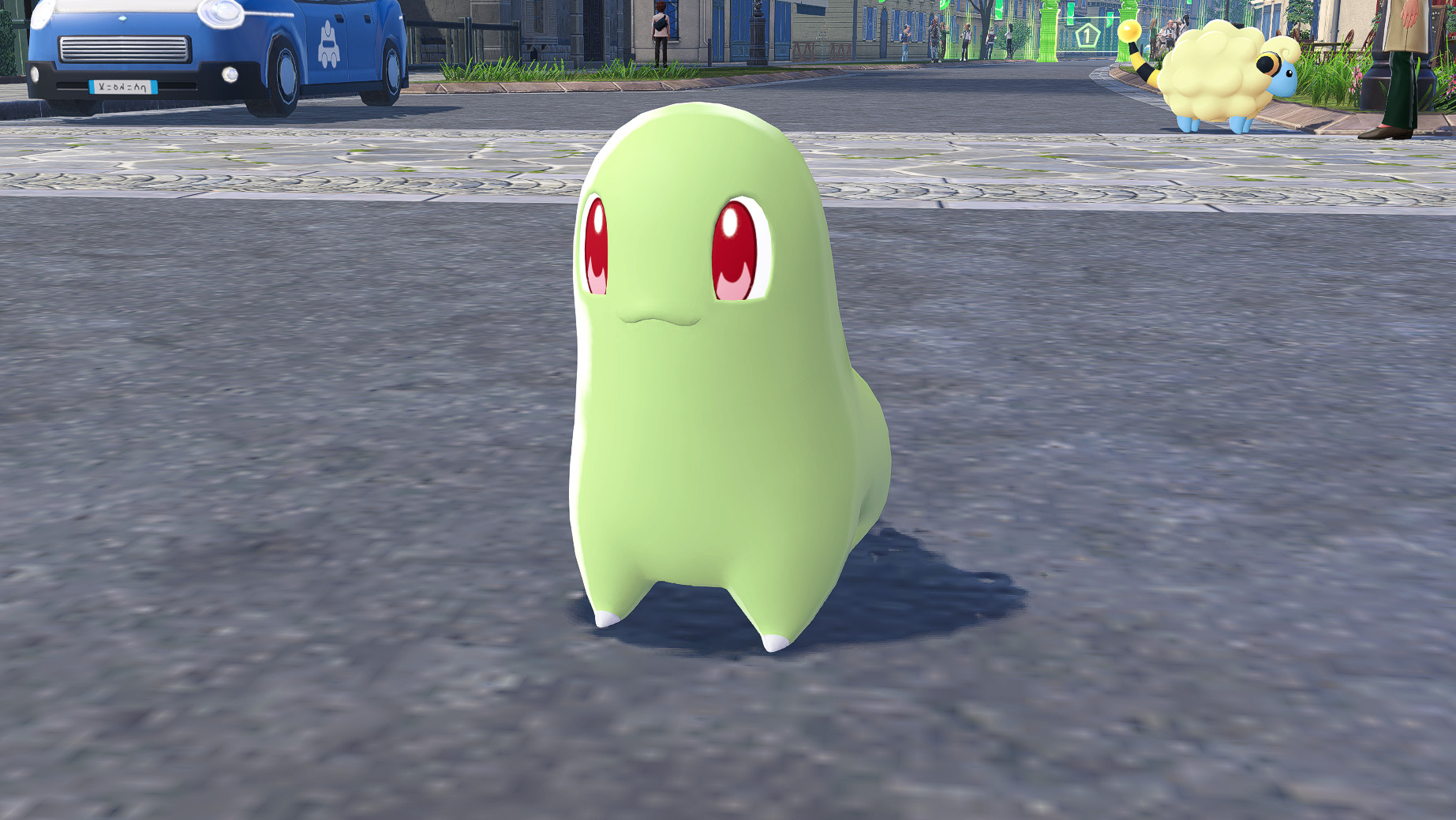 Bald Chikorita Mod for Pokémon Legends: Z-A | Pokemon ZA Mods