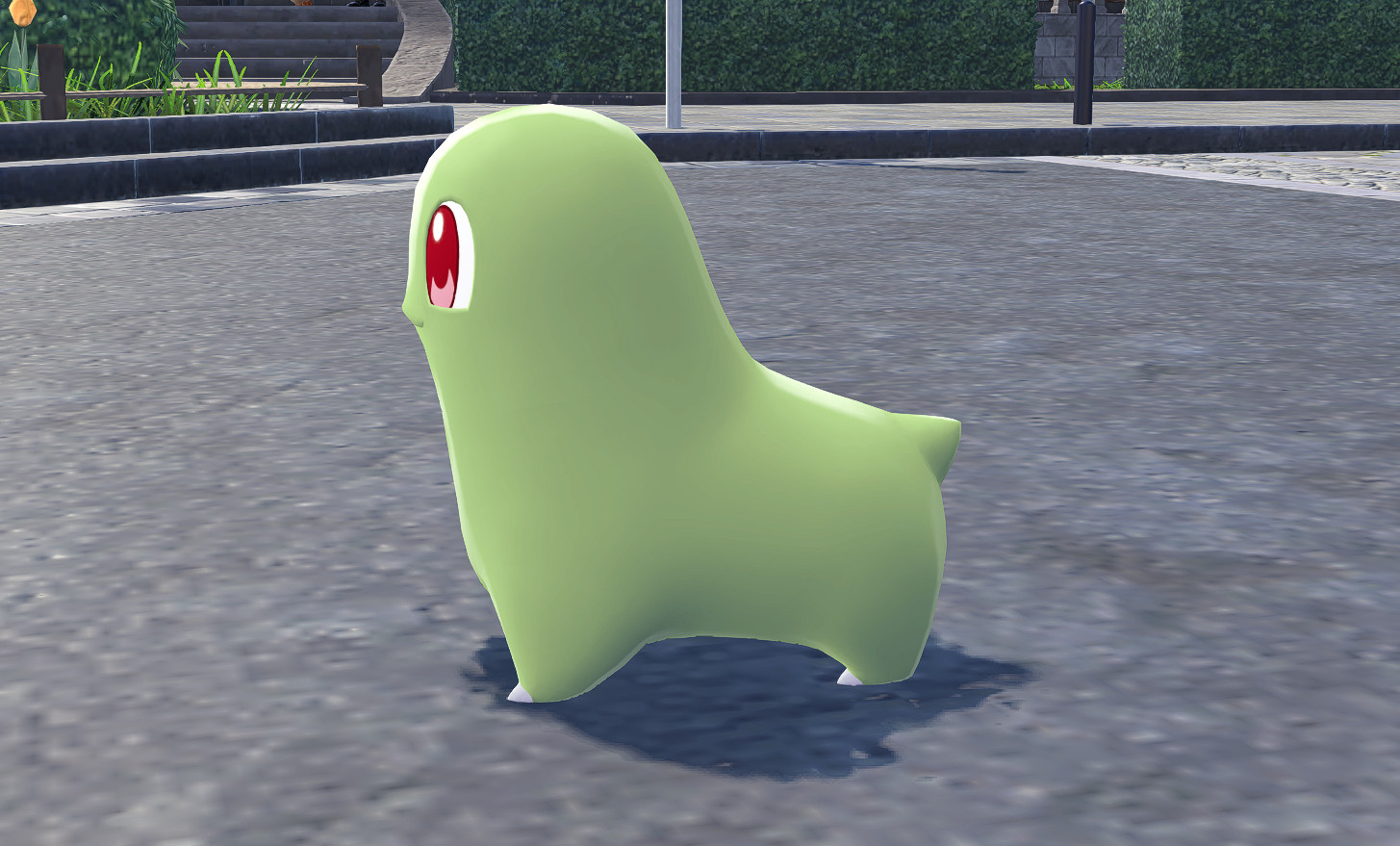 Bald Chikorita Mod for Pokémon Legends: Z-A | Pokemon ZA Mods