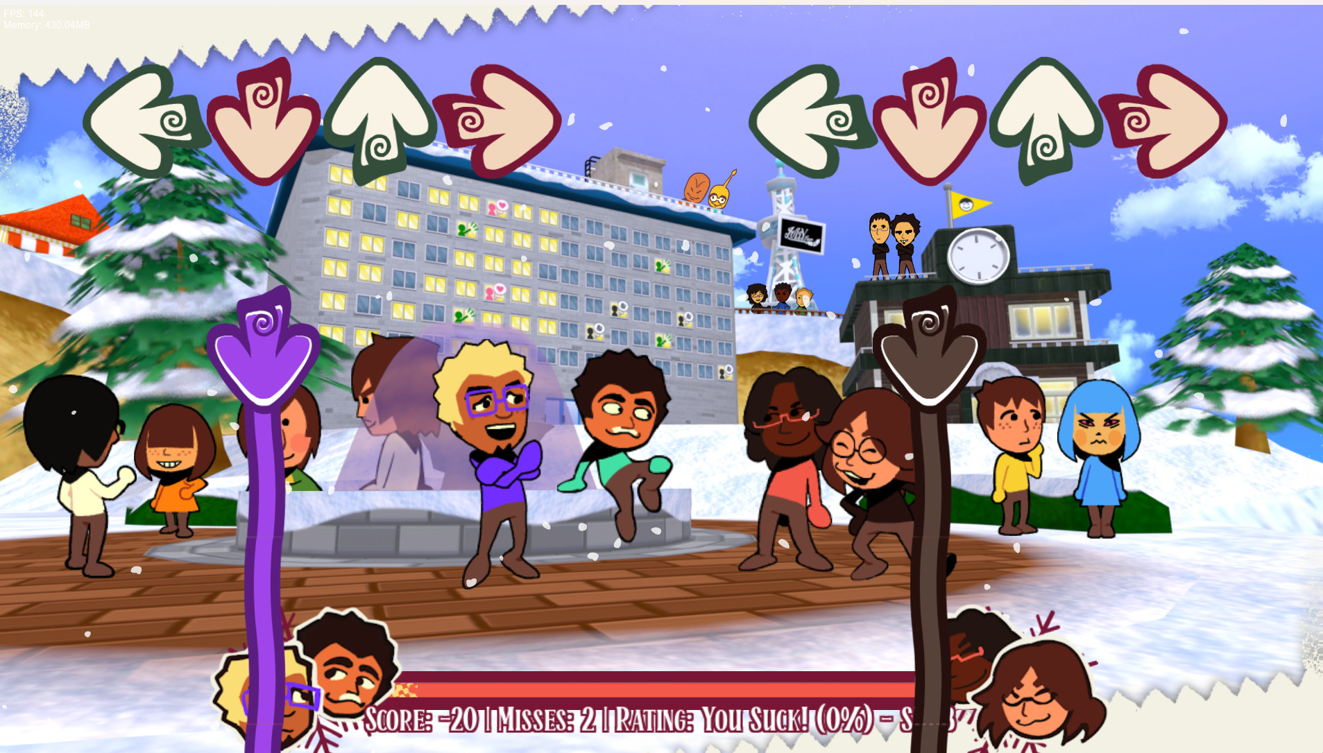 Jolly Hour: A Silly Holiday Mod for Friday Night Funkin' | FNF Mods