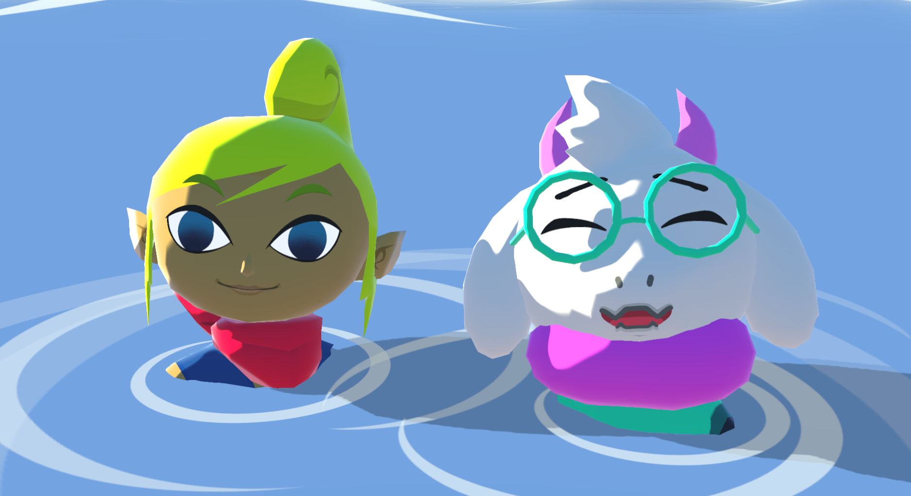Ralsei Mod for The Legend of Zelda: The Wind Waker HD | WWHD Mods