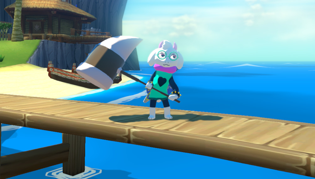 Ralsei Mod for The Legend of Zelda: The Wind Waker HD | WWHD Mods