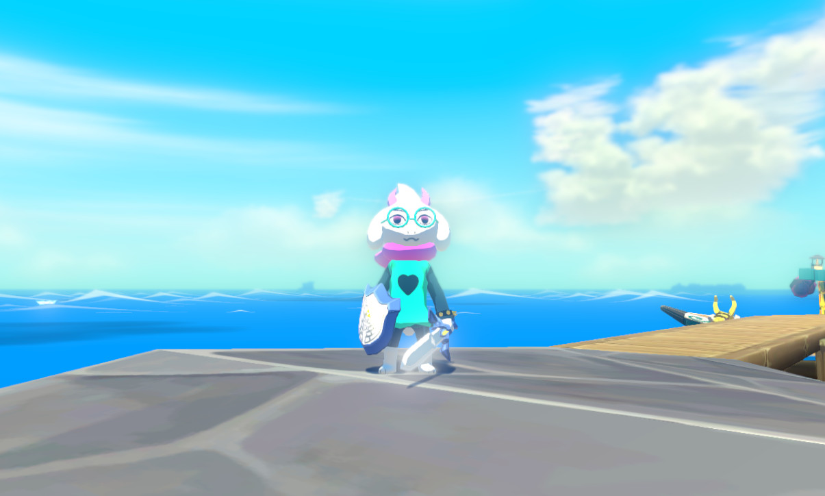Ralsei Mod for The Legend of Zelda: The Wind Waker HD | WWHD Mods