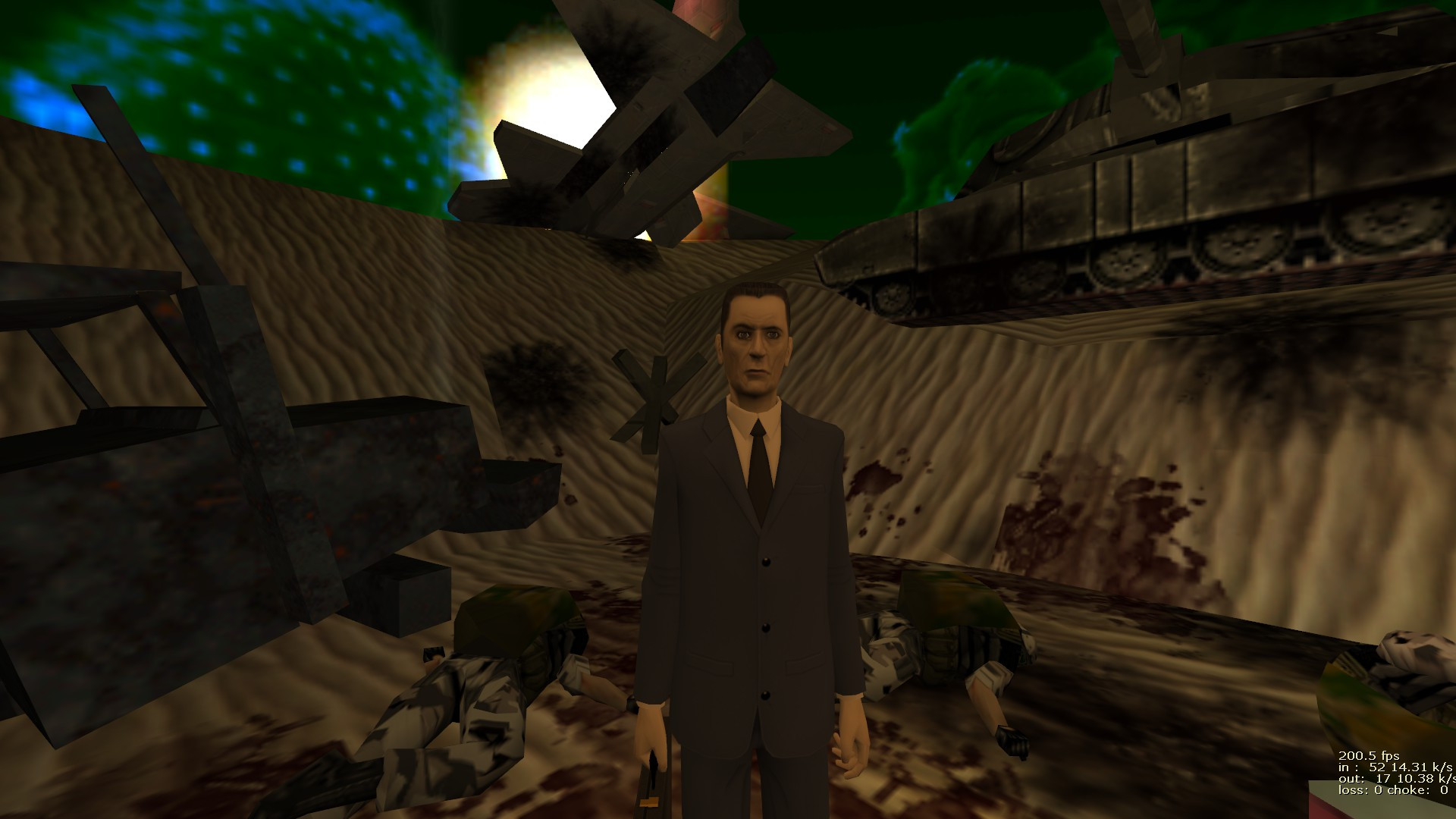 Hl1 styled PS2HD+ quality HL2 gman Mod for Half-Life | HL Mods