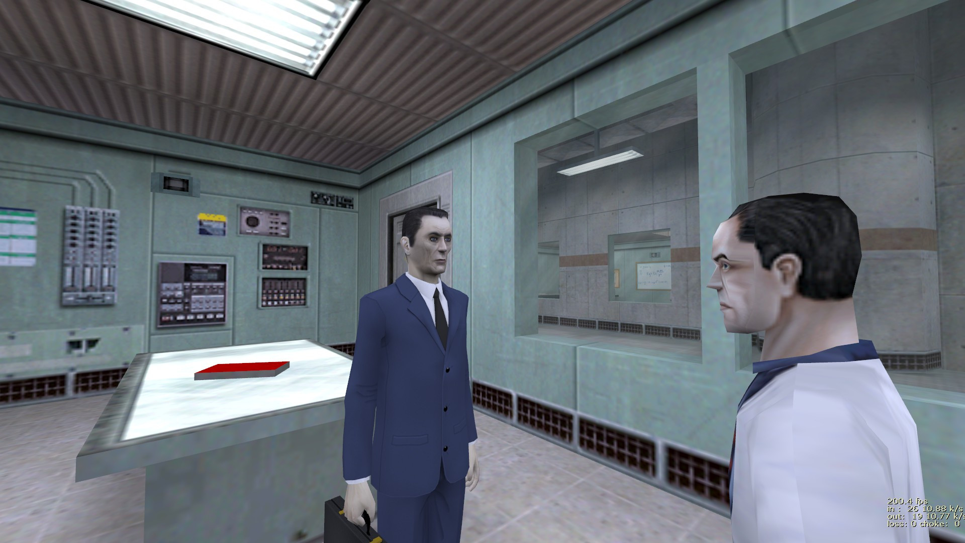 Hl1 styled PS2HD+ quality HL2 gman Mod for Half-Life | HL Mods
