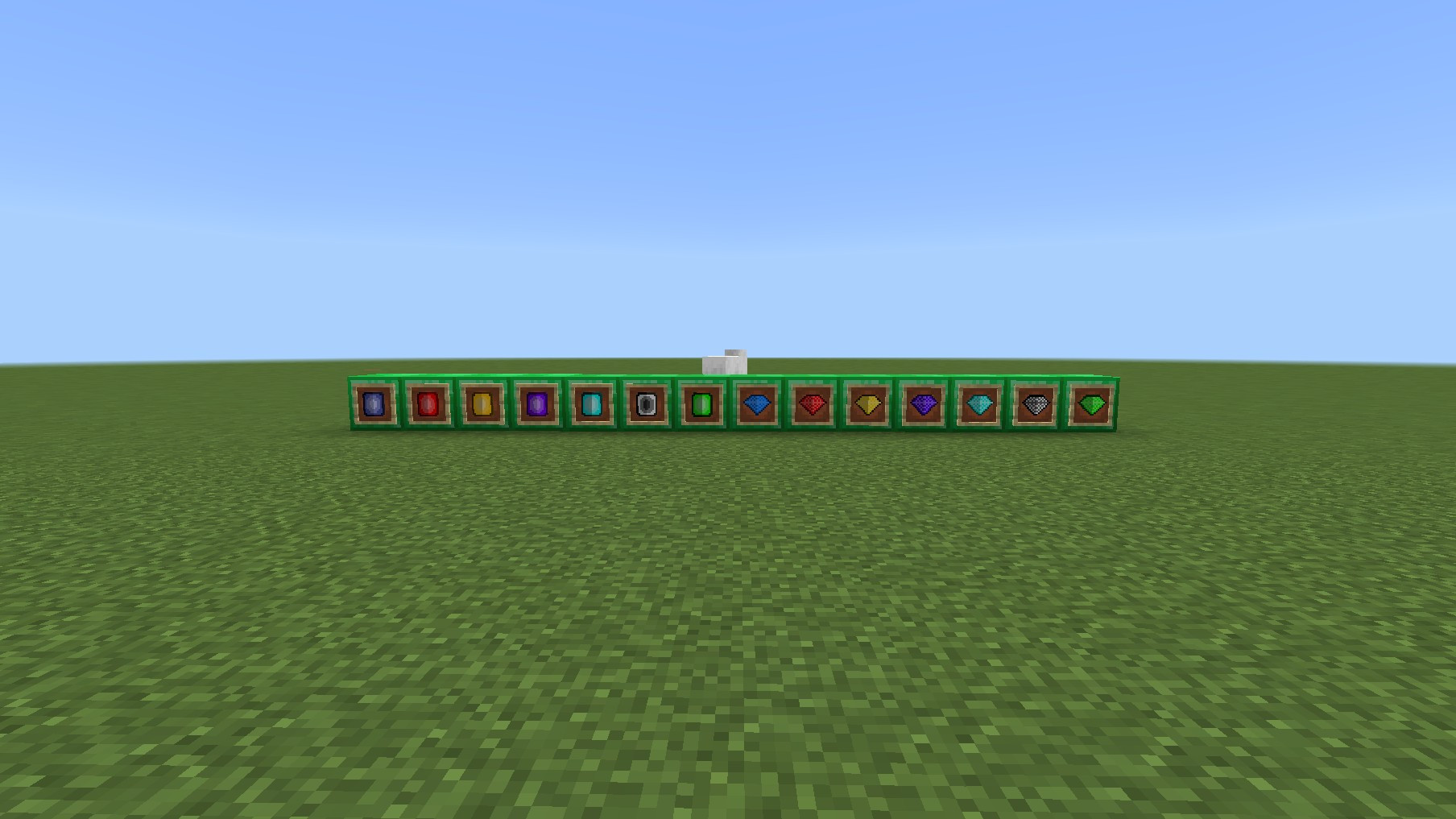 Chaos And Super Emeralds Mod for Minecraft: Bedrock Edition | MC:BE Mods