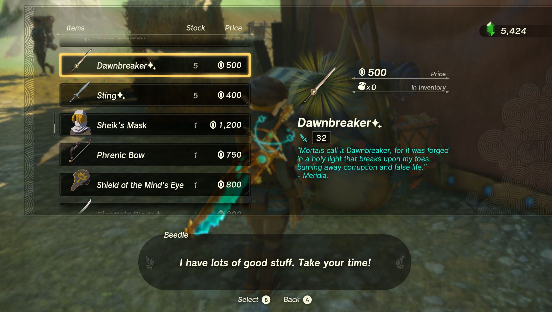 Dawnbreaker Mod for The Legend of Zelda: Tears of the Kingdom | TOTK Mods