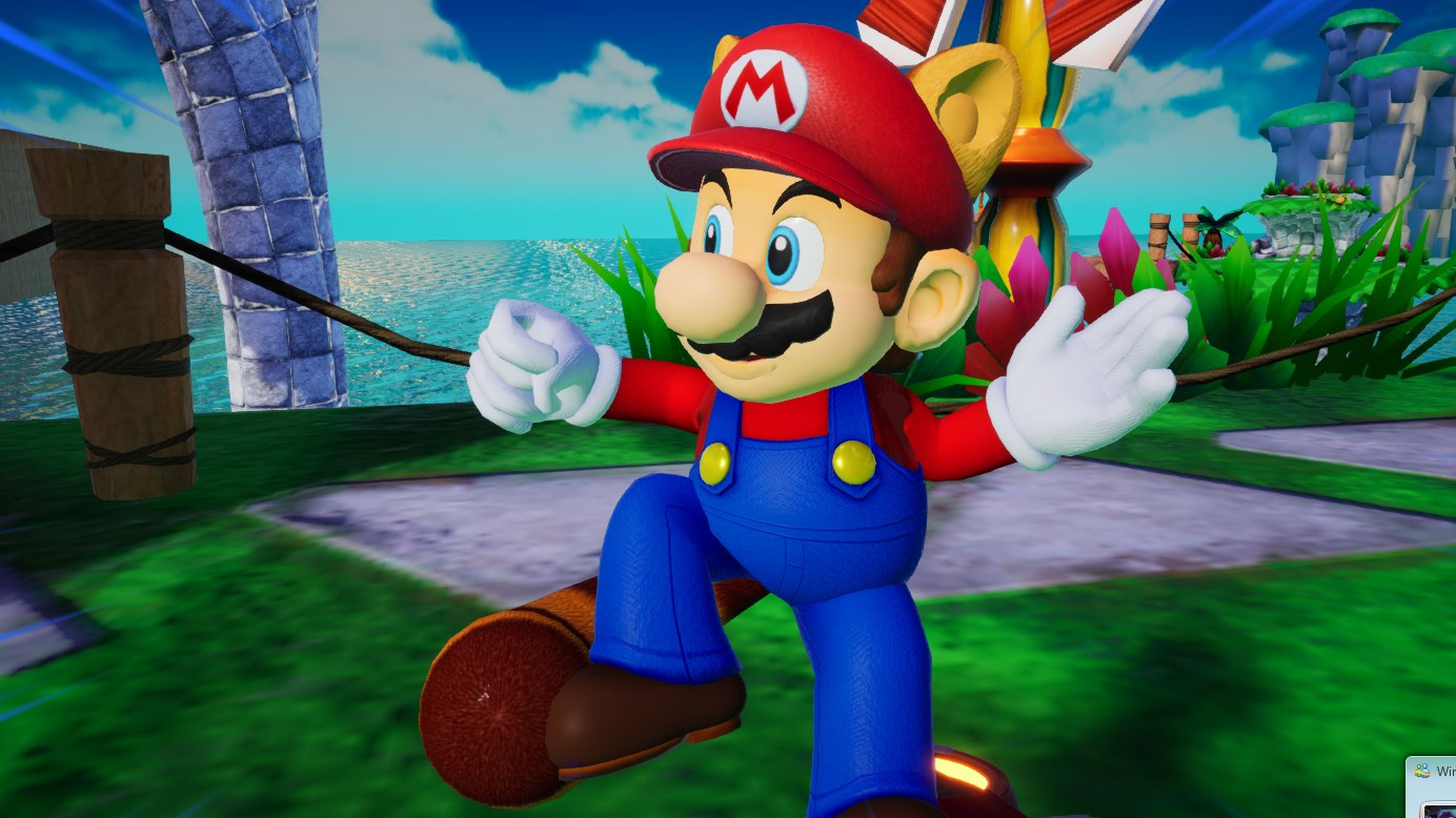 Super Mario Pack Mod for Sonic Racing: CrossWorlds | SR:CW Mods