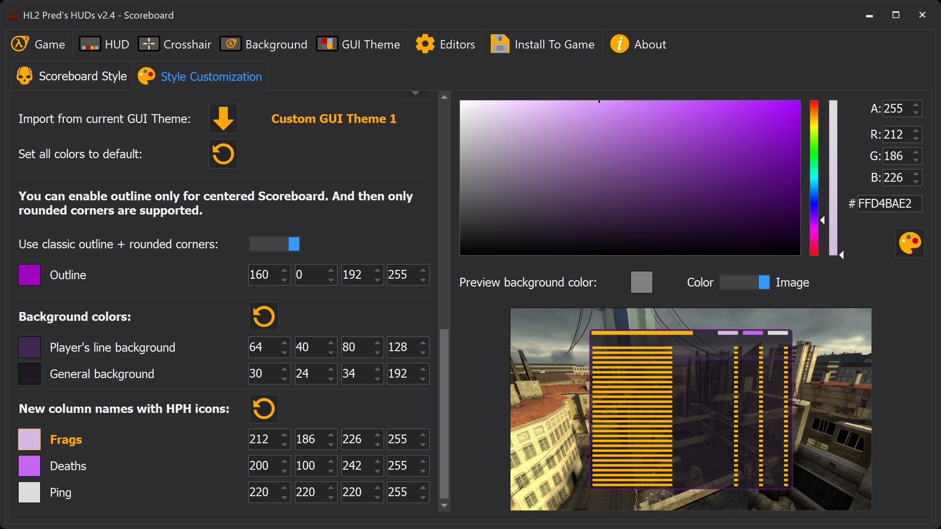 HL2 Pred's HUDs Mod for Half-Life 2 | HL2 Mods