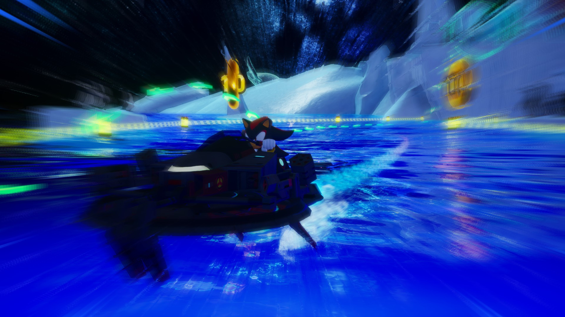 Shadow on a Bike Mod for Sonic Racing: CrossWorlds | SR:CW Mods