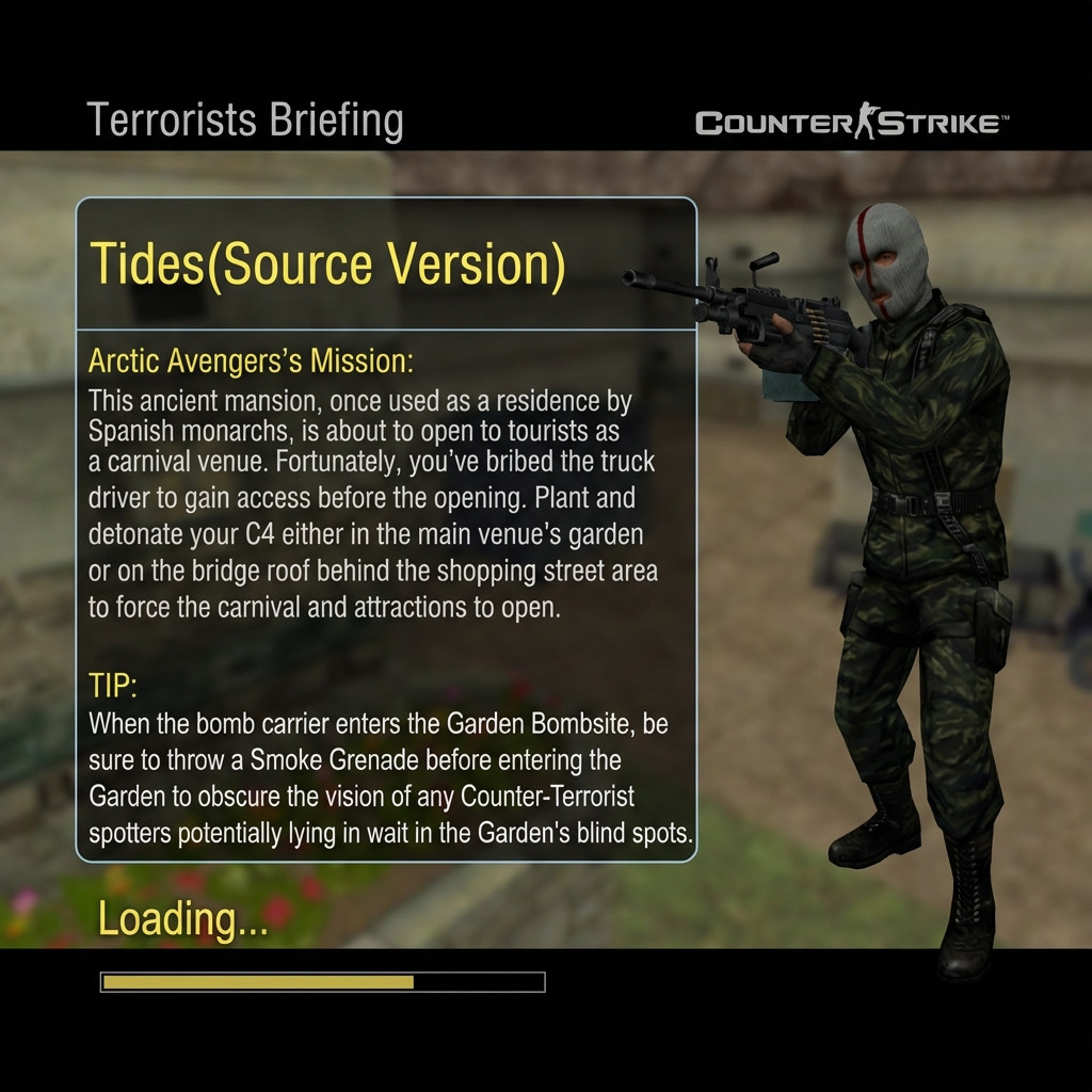 de_tides_css Mod for Counter-Strike 1.6 | CS1.6 Mods