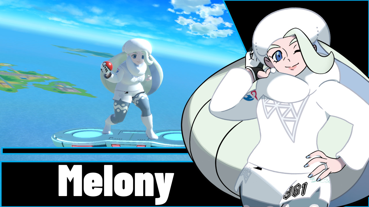Melony over Pokemon Trainer Mod for Super Smash Bros. Ultimate | SSBU Mods